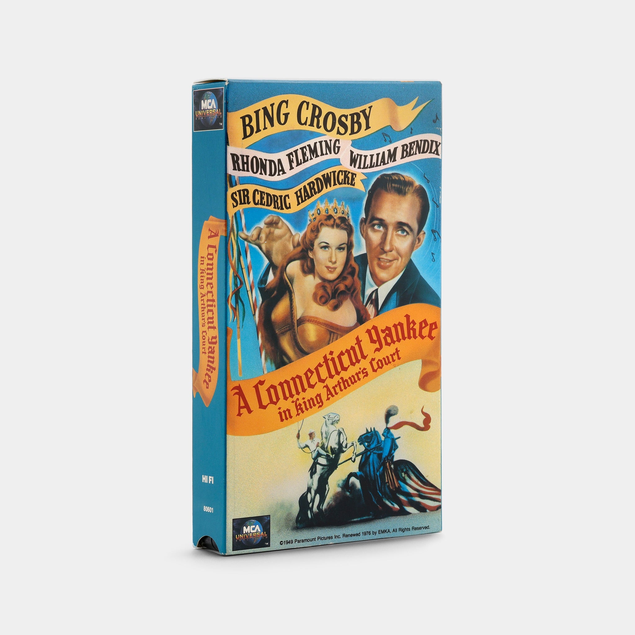 A Connecticut Yankee in King Arthur's Court VHS Tape