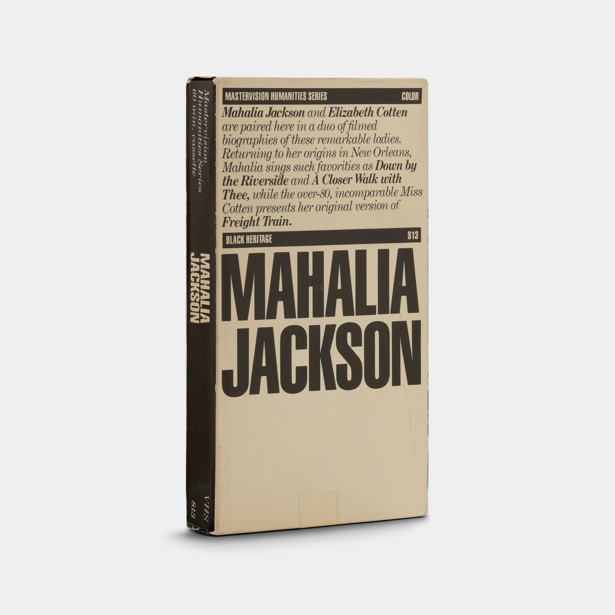 Mastervision Humanities Series: Mahalia Jackson VHS Tape