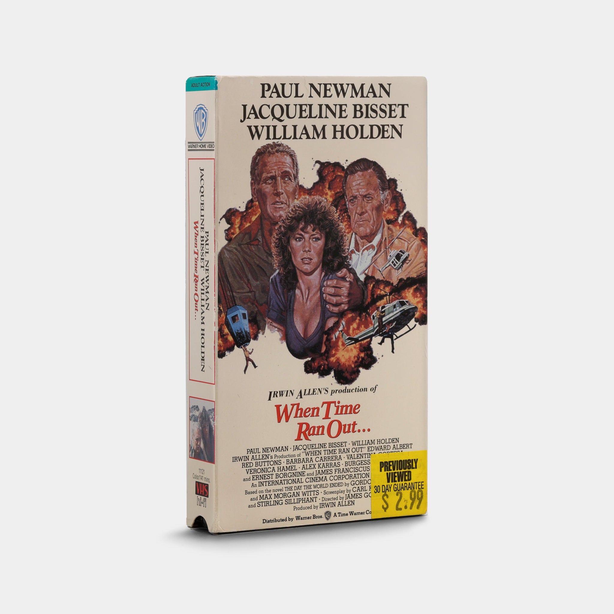 When Time Ran Out... VHS Tape