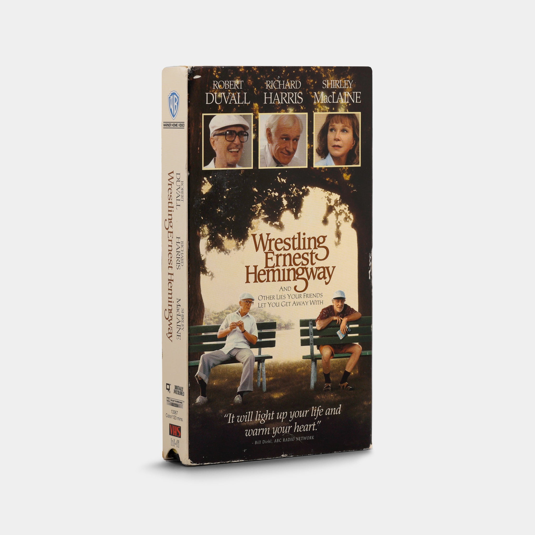 Wrestling Ernest Hemingway VHS Tape