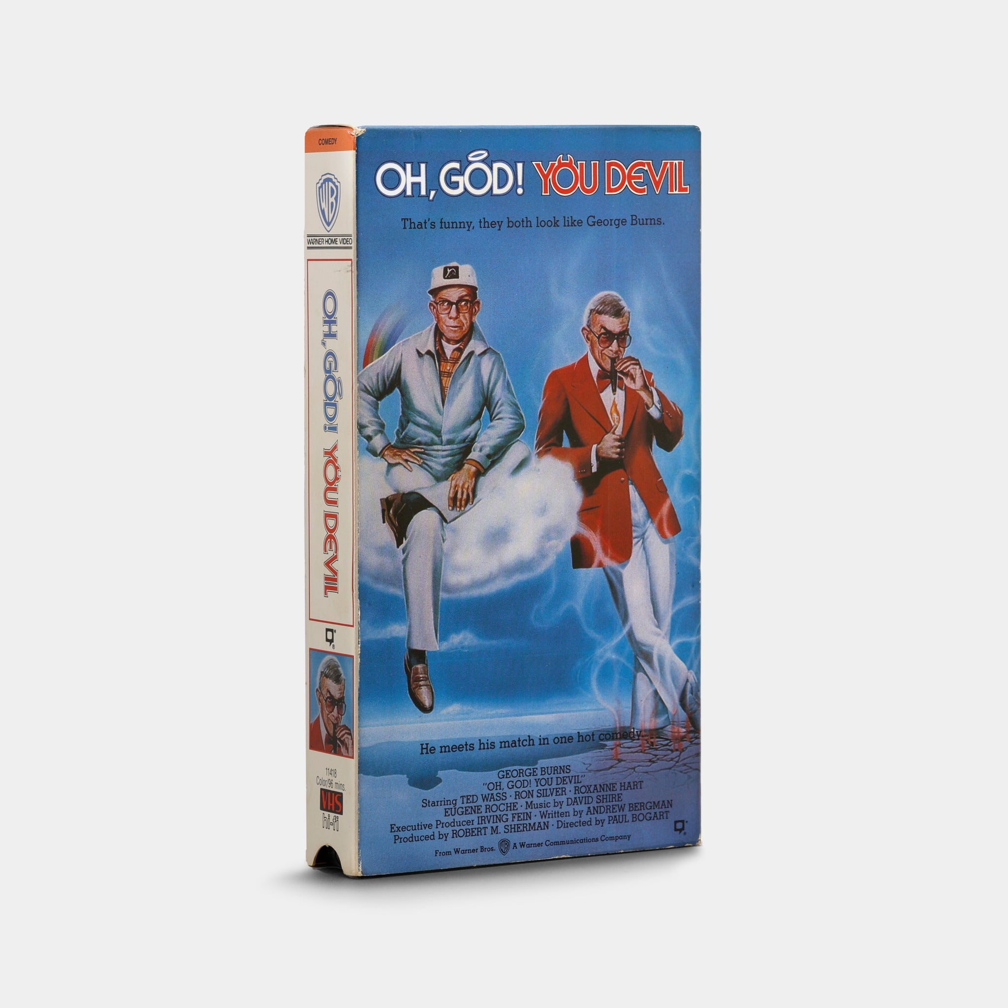 Oh, God! You Devil VHS Tape
