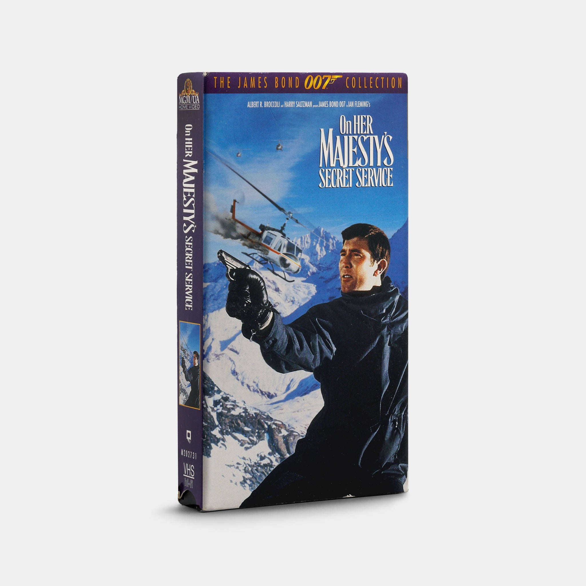 On Her Majesty's Secret Service VHS Tape