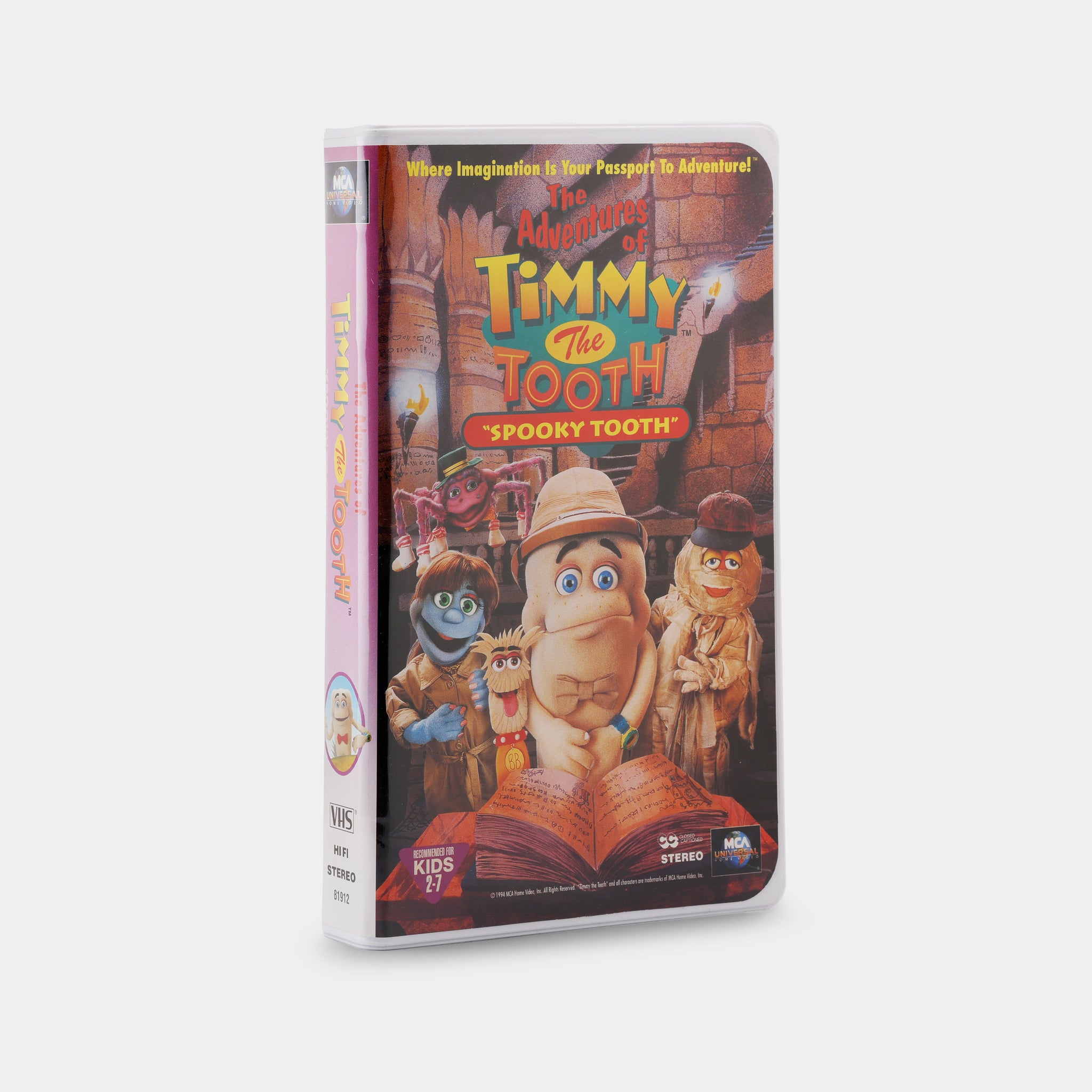 The Adventures of Timmy the Tooth: Spooky Tooth VHS Tape