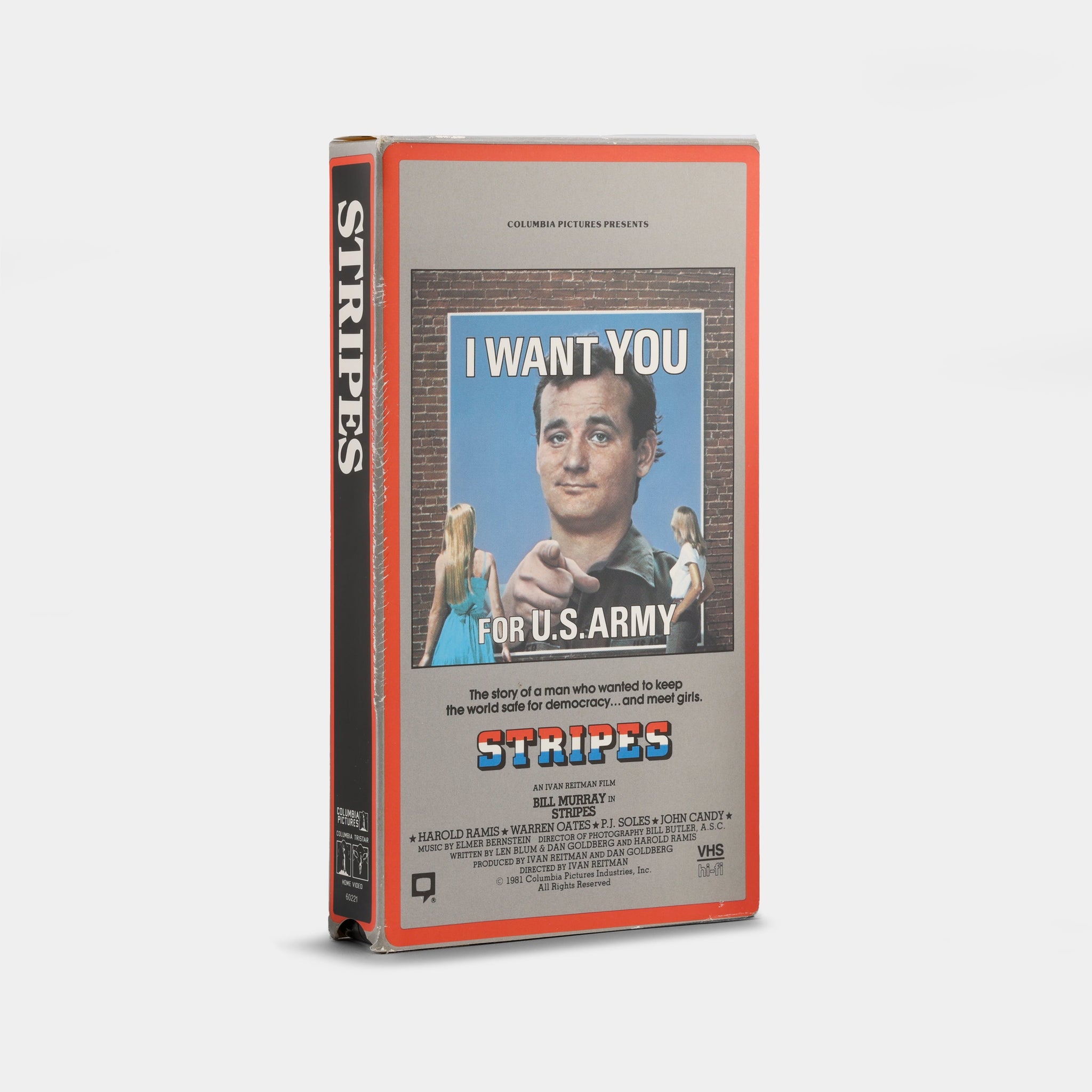 Stripes VHS Tape