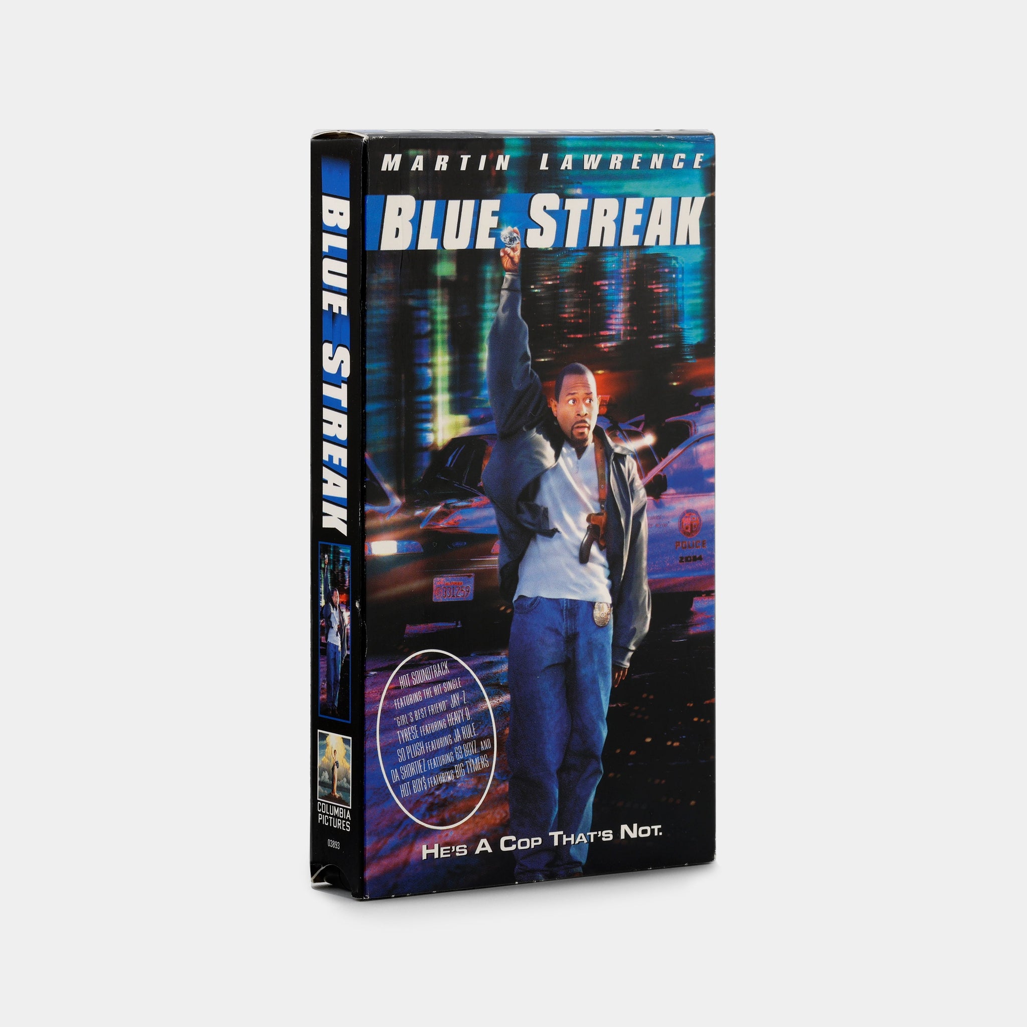 Blue Streak VHS Tape
