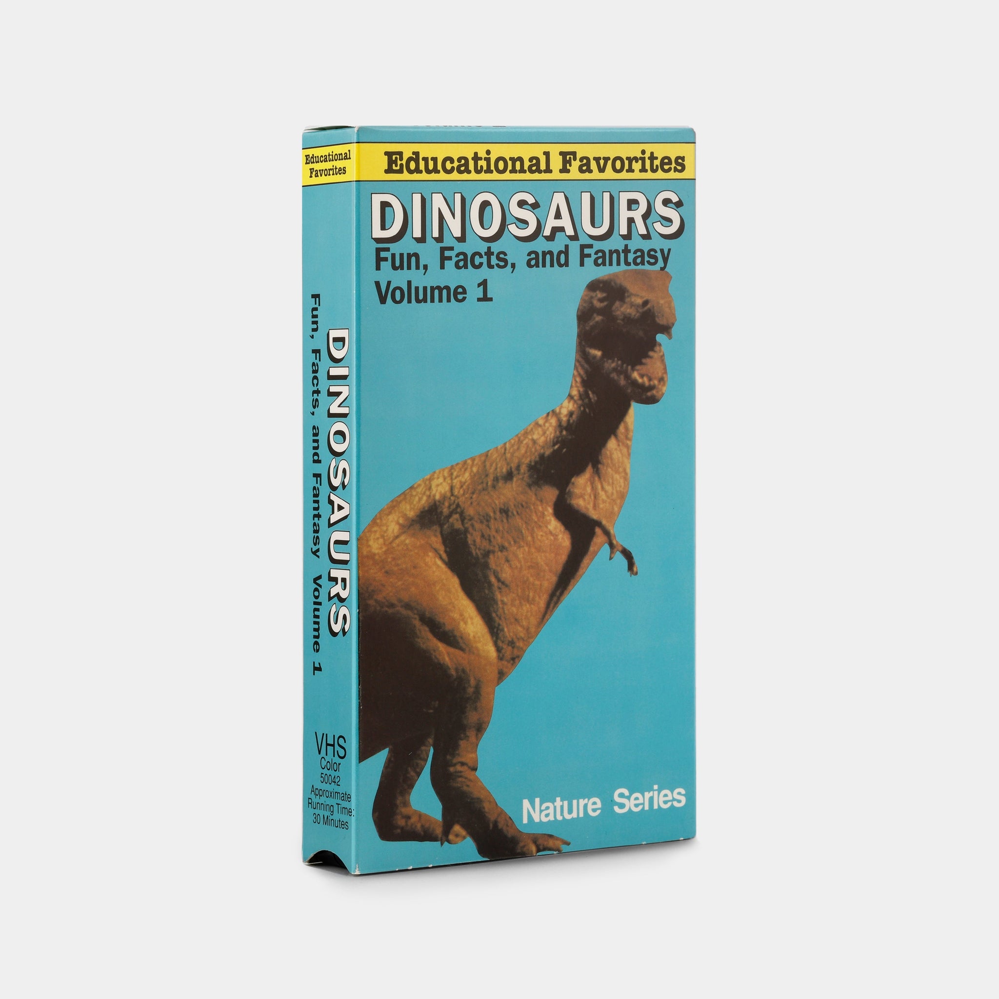 Dinosaurs Fun Facts And Fantasy Volume 1 Vhs Tape