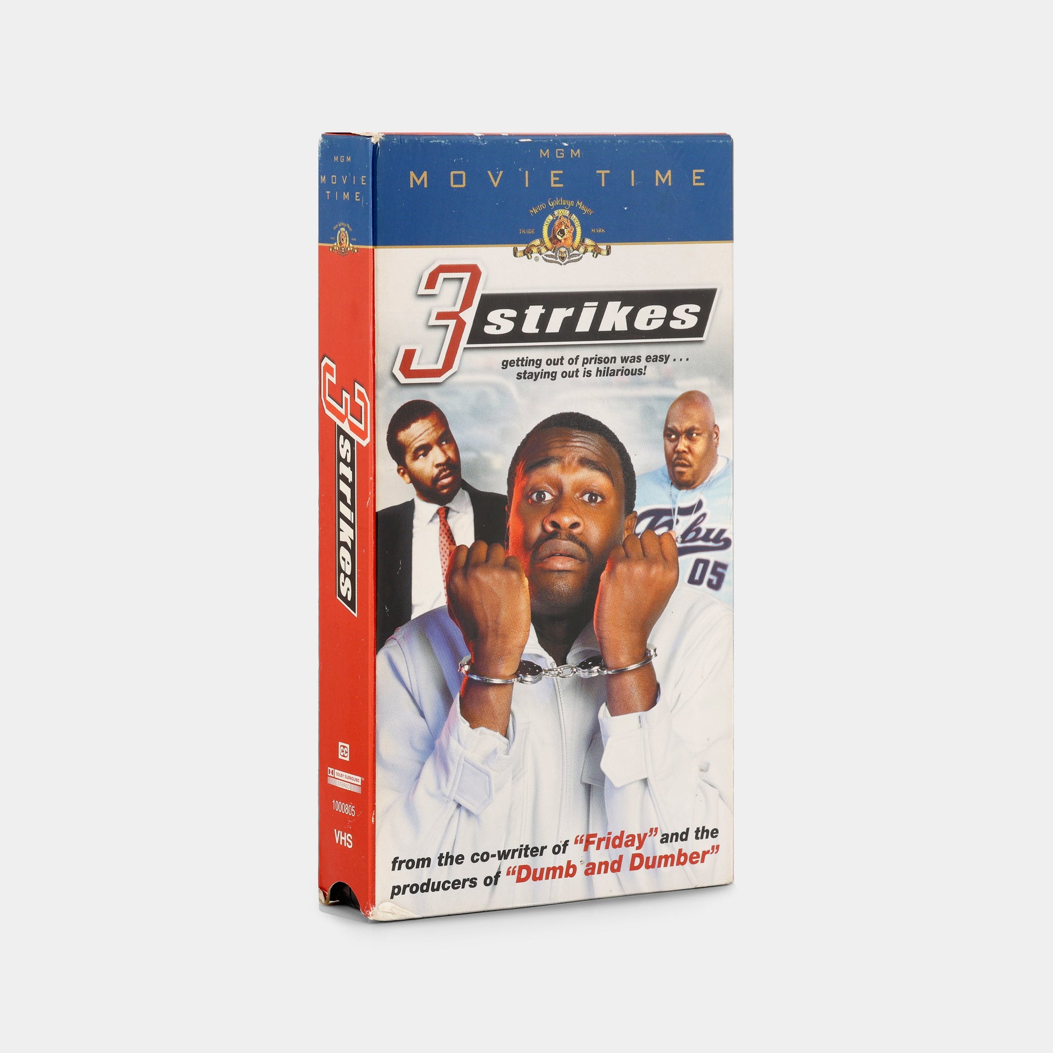 3 Strikes VHS Tape