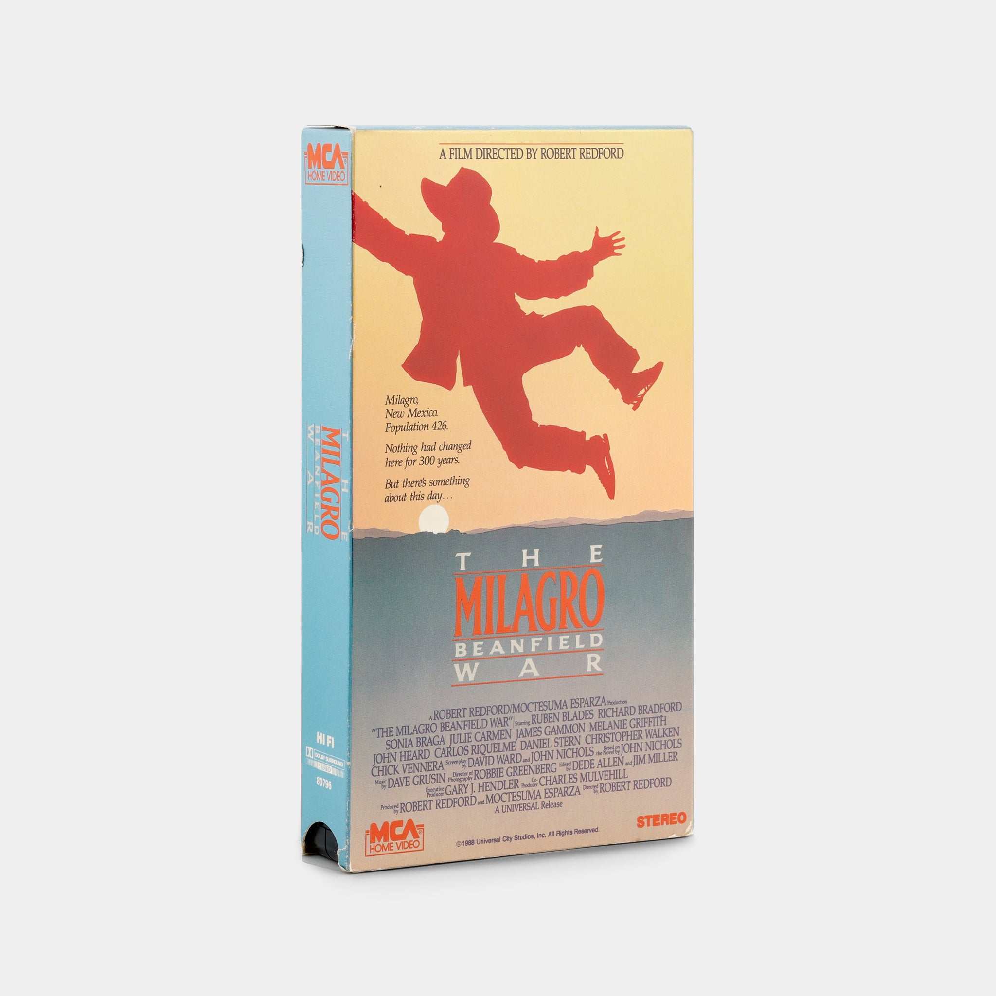 The Milagro Beanfield War VHS Tape