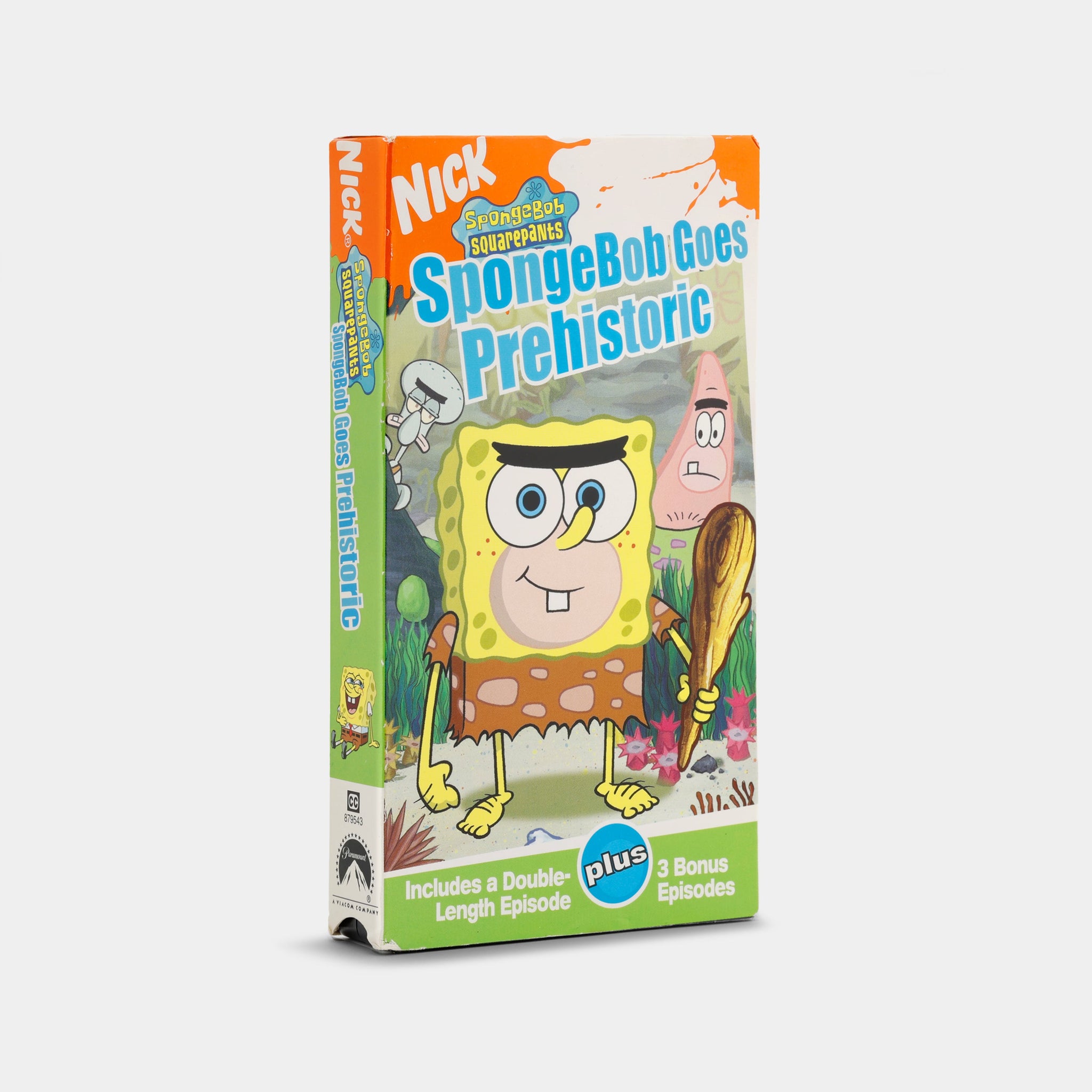 SpongeBob Goes Prehistoric VHS Tape