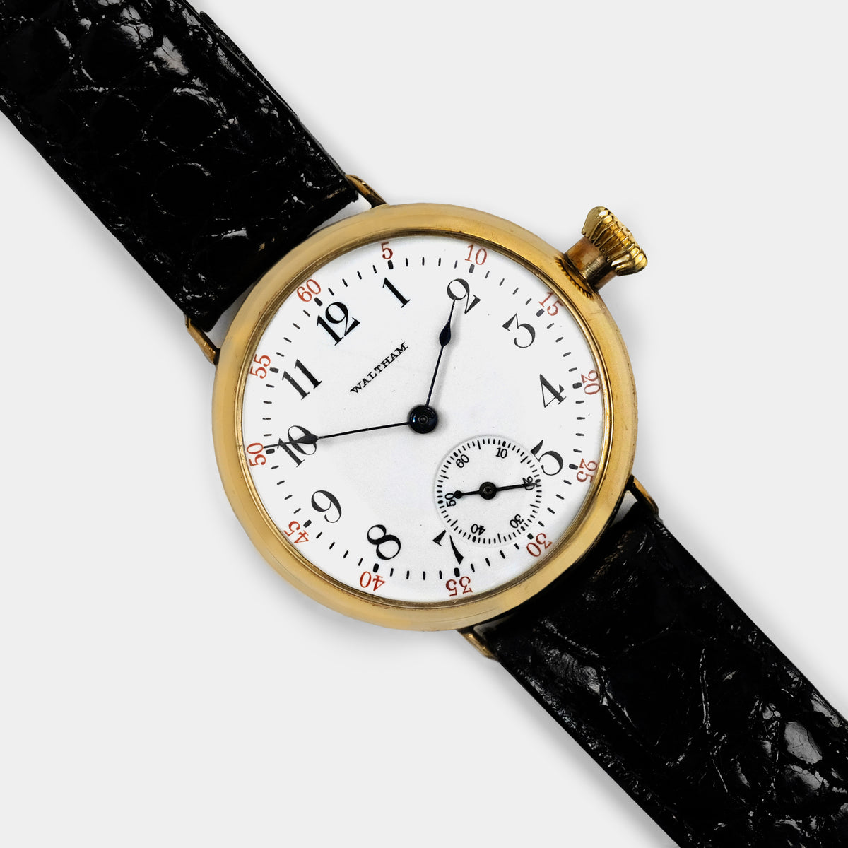 Waltham Model No. 1907 "Trench Watch" Circa 1908 Wristwatch