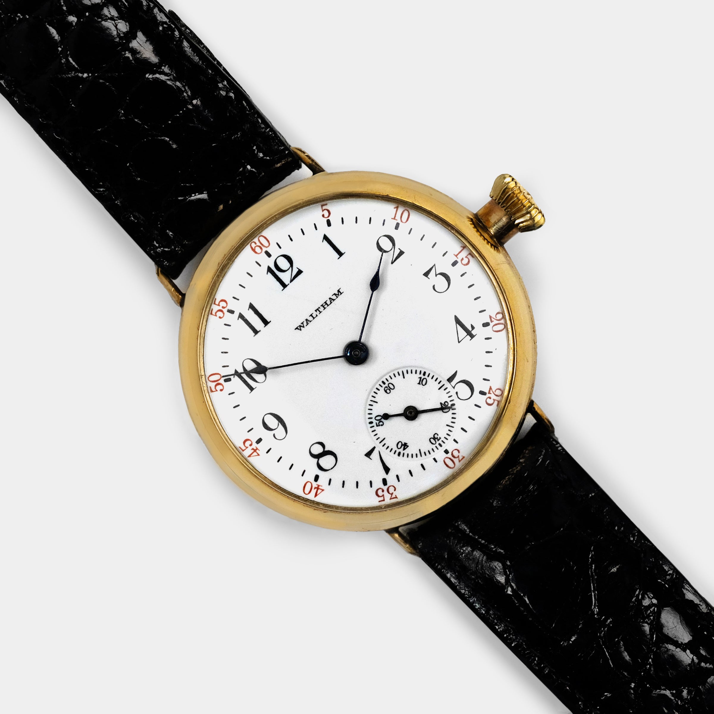 Waltham Model No. 1907 "Trench Watch" Circa 1908 Wristwatch