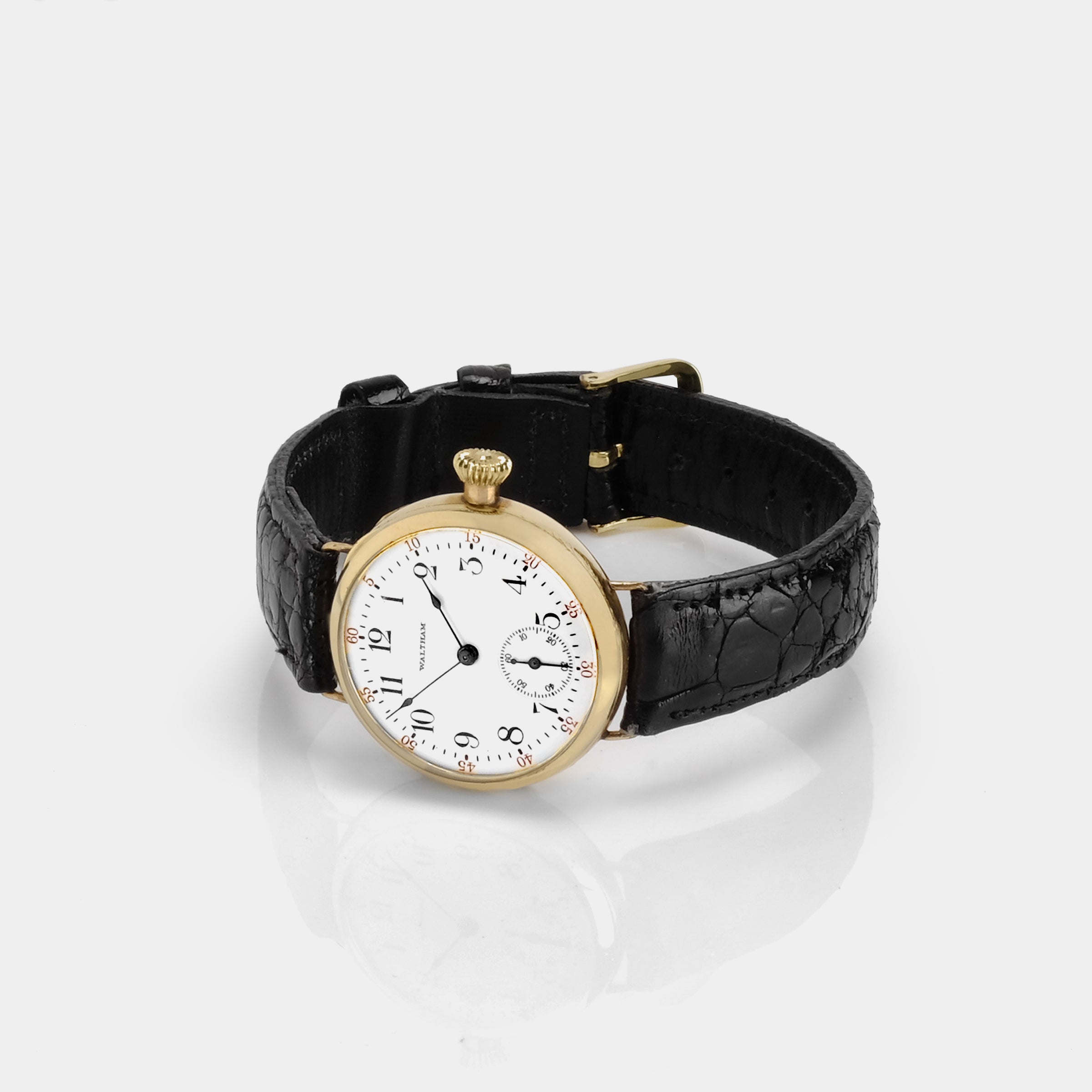 Waltham Model No. 1907 "Trench Watch" Circa 1908 Wristwatch