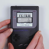 Nintendo Game Boy Black Game Console With Multicolor Backlight