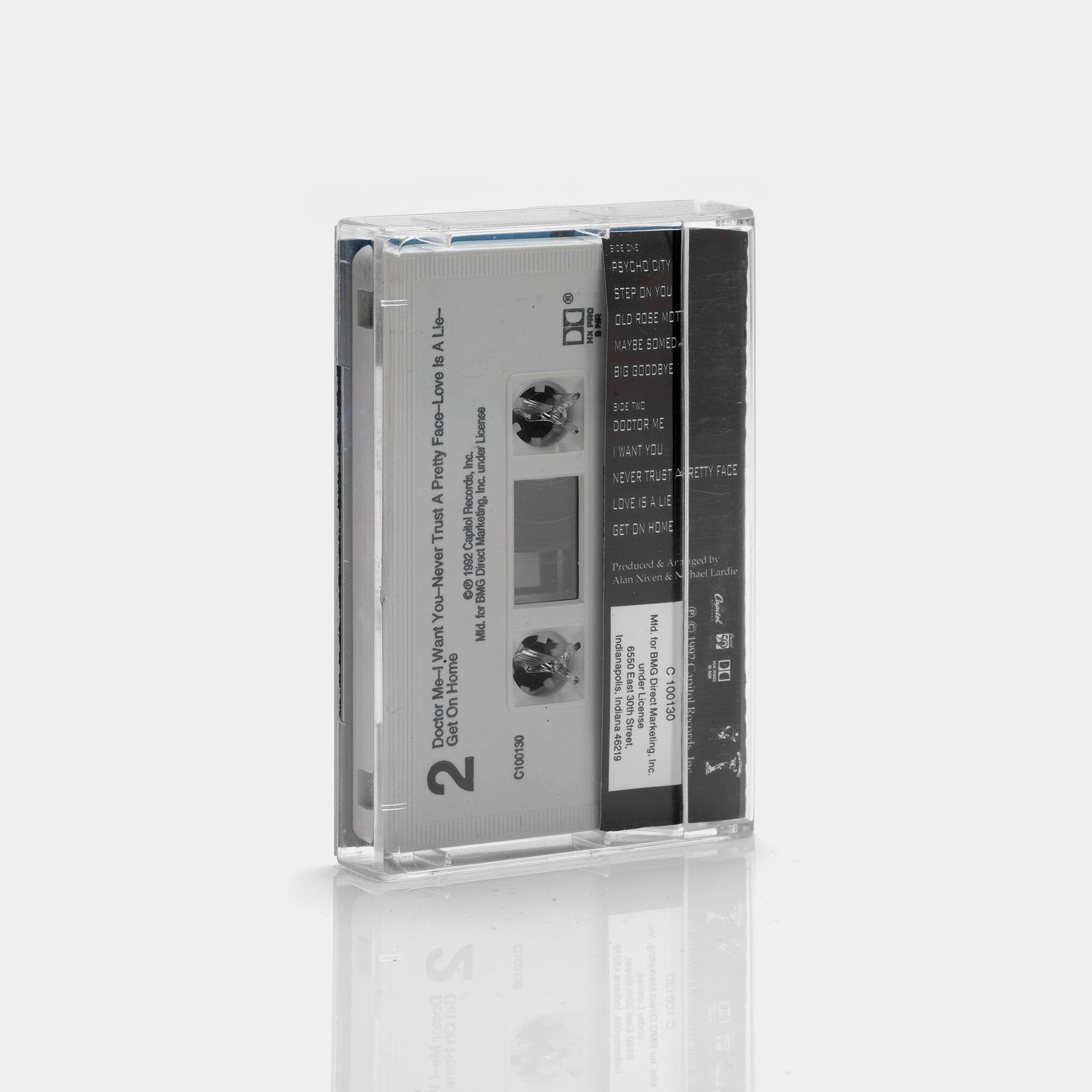 Great White - Psycho City Cassette Tape