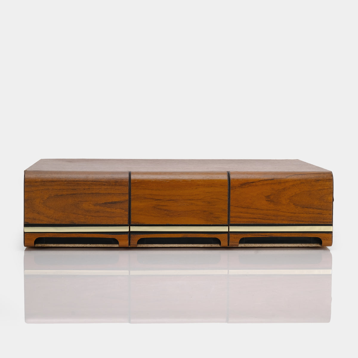Wooden Cassette Tape Storage Drawers