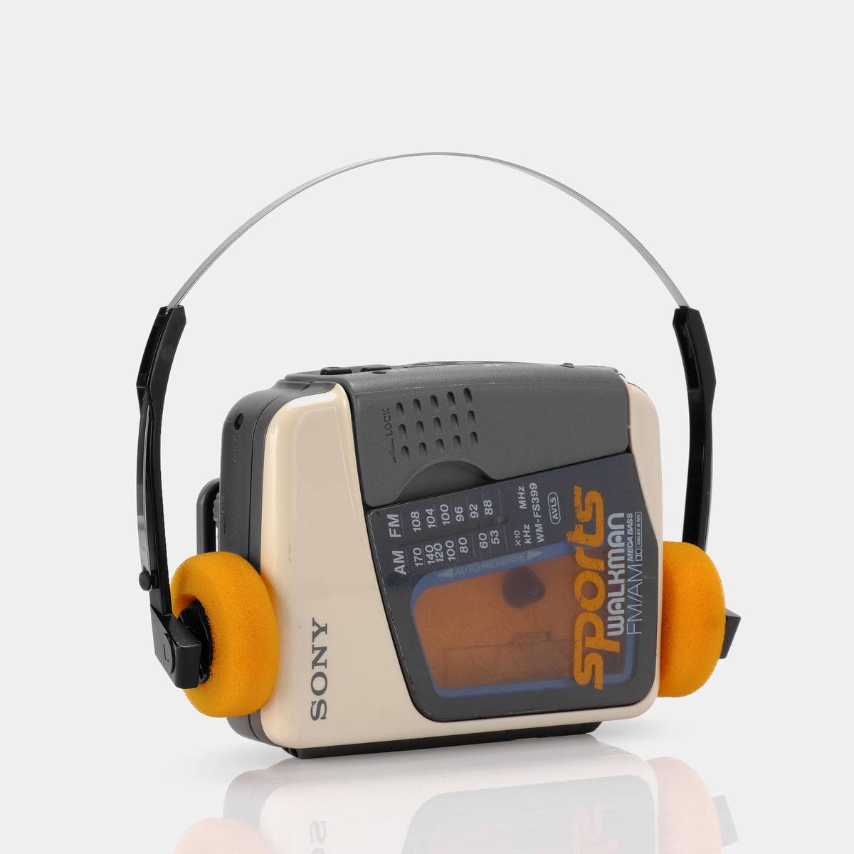 Sony Sports Walkman WM-FS399 AM/FM Portable Cassette Player (B-Grade)