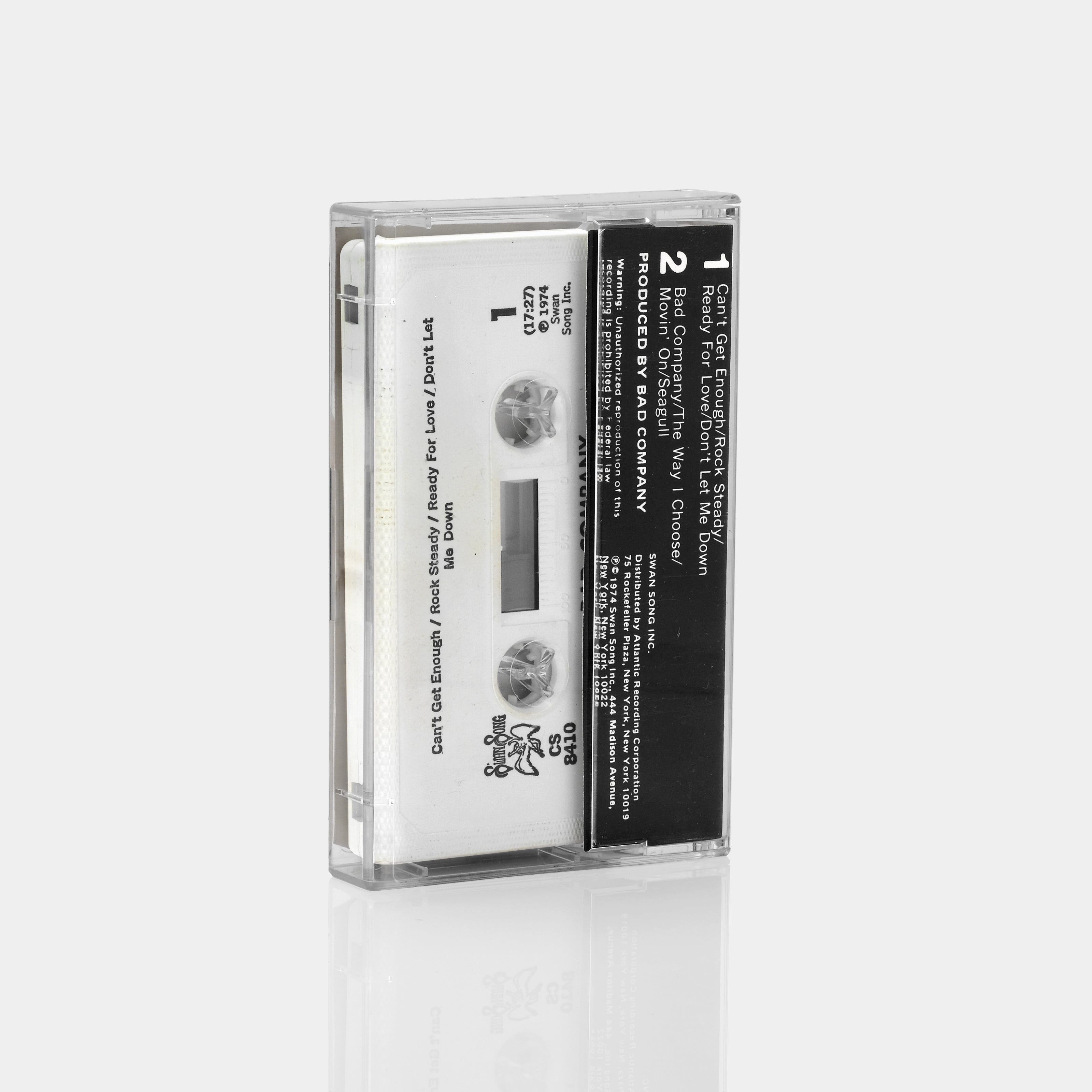 Bad Company - Bad Company Cassette Tape