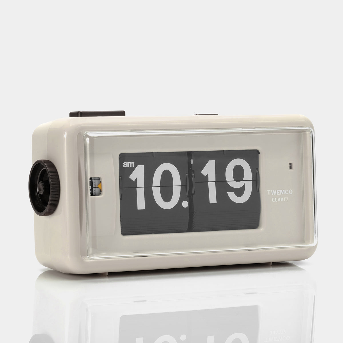 Twemco AL-30 Analog Flip Clock with Alarm
