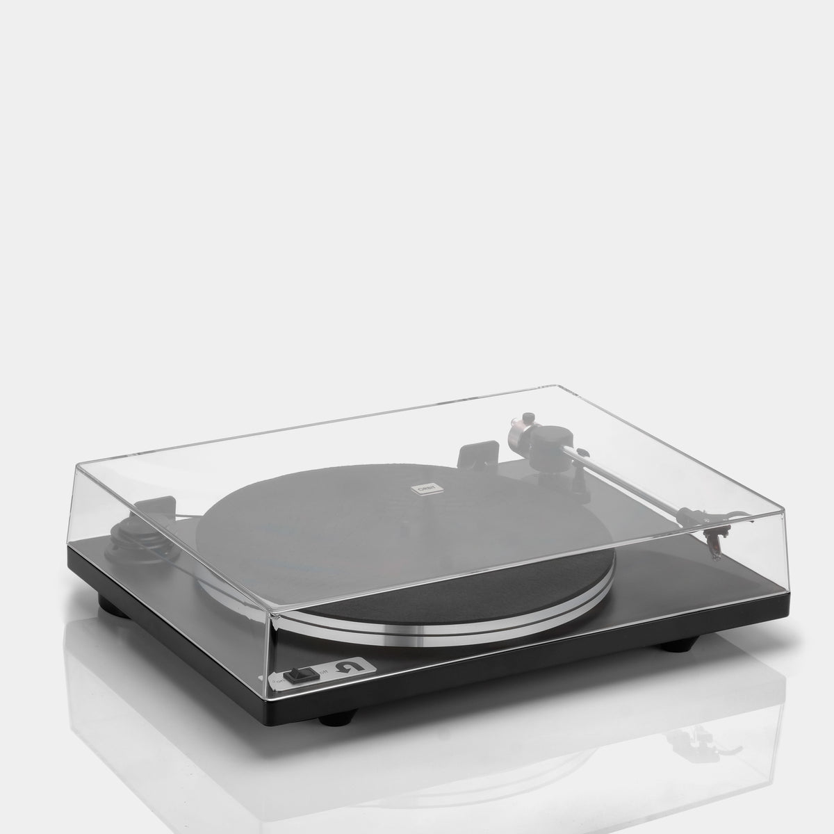Orbit Plus Black Turntable with Built-in Preamp by U-Turn Audio