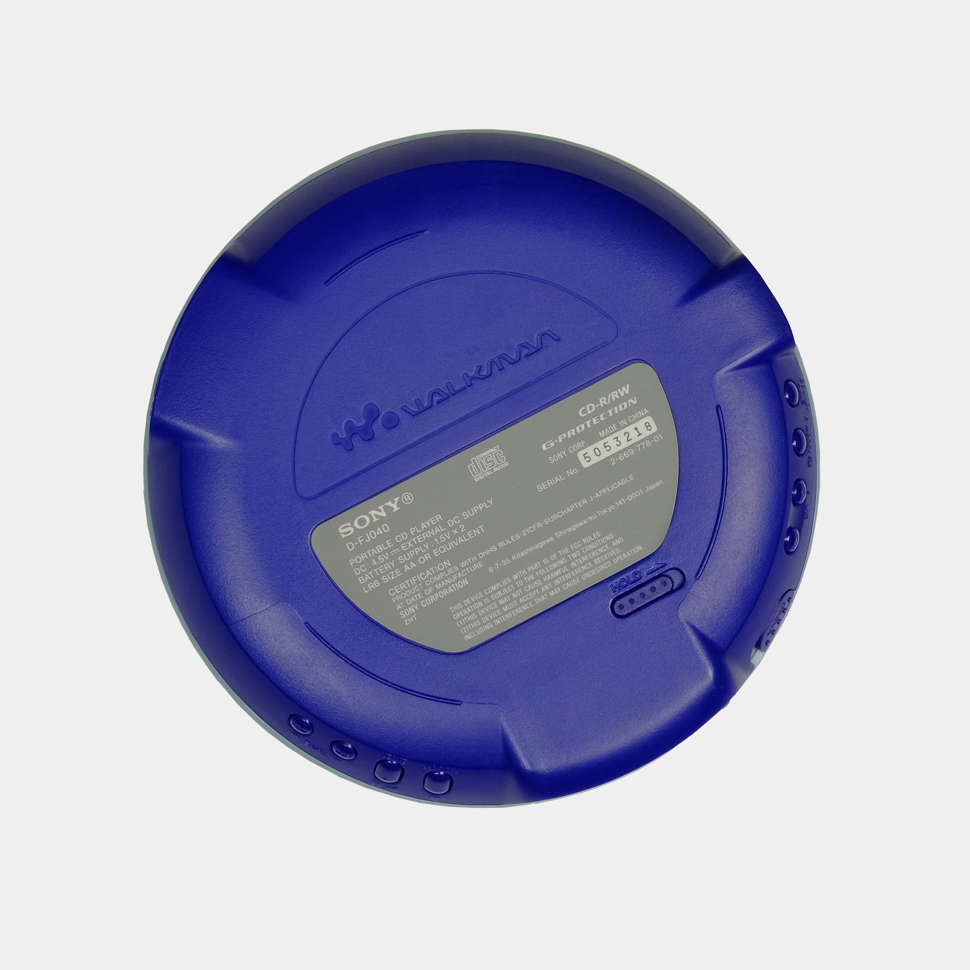 Sony Psyc D-FJ040 Portable CD Player