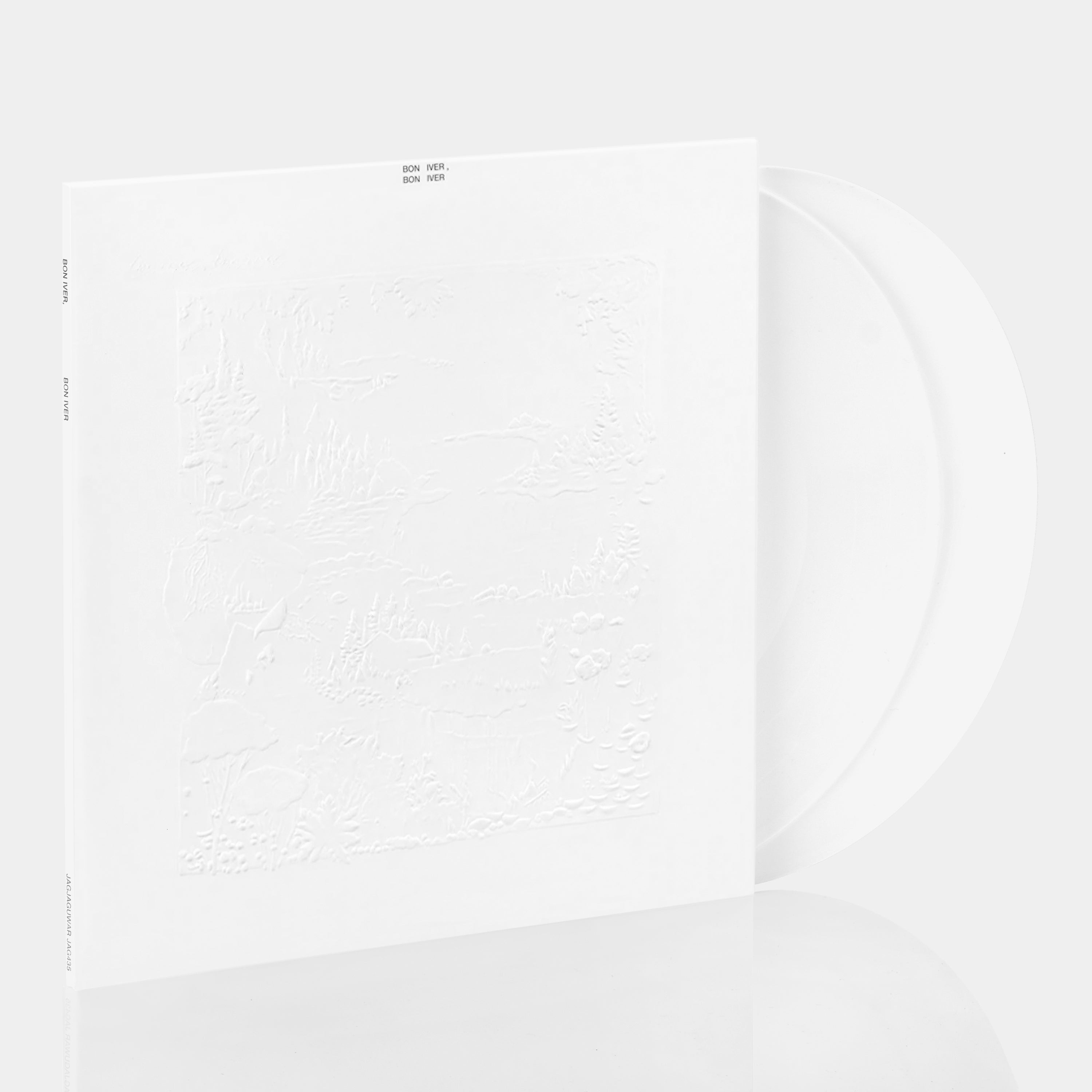 Bon Iver - Bon Iver, Bon Iver 2xLP White Vinyl Record