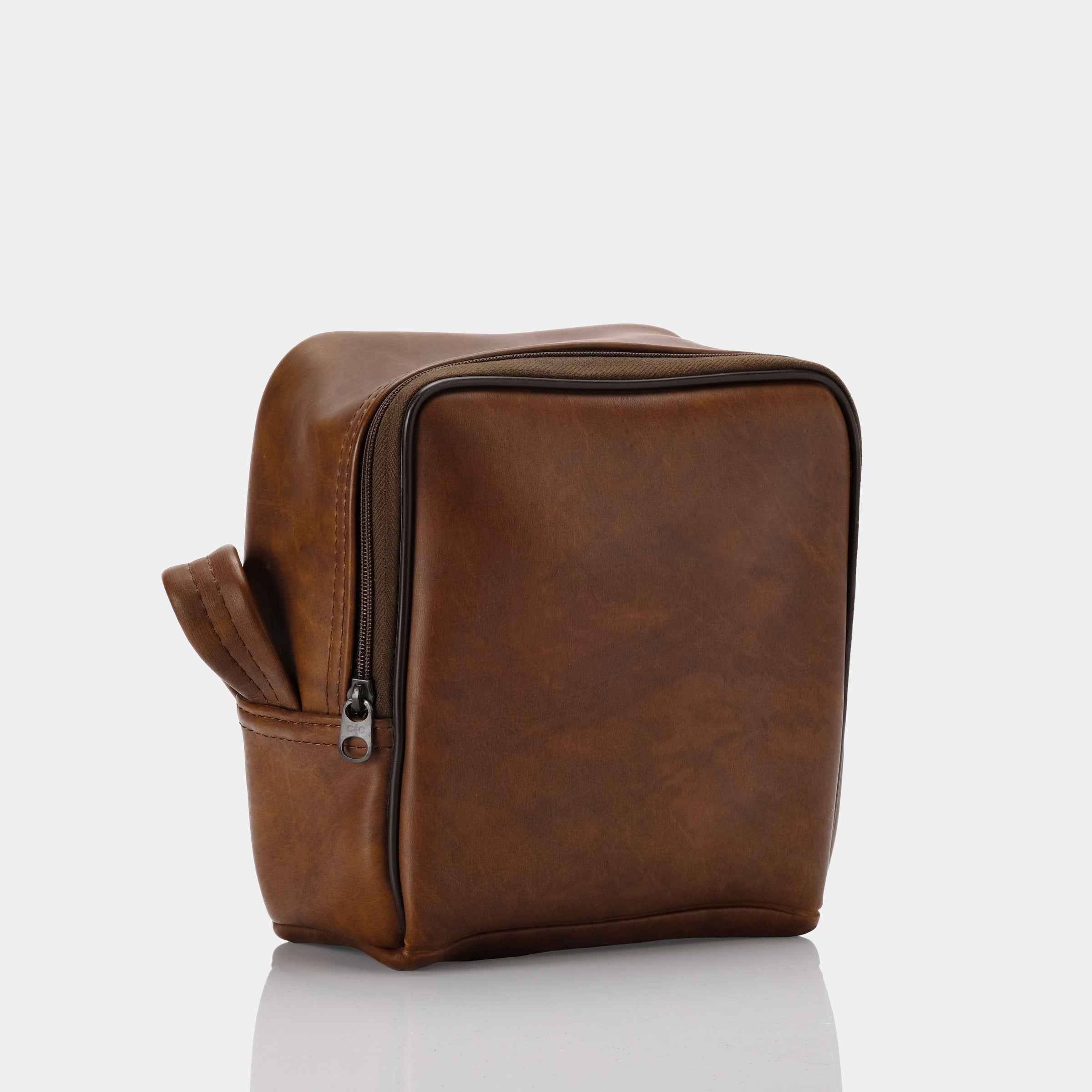 Brown Leather Camera Bag