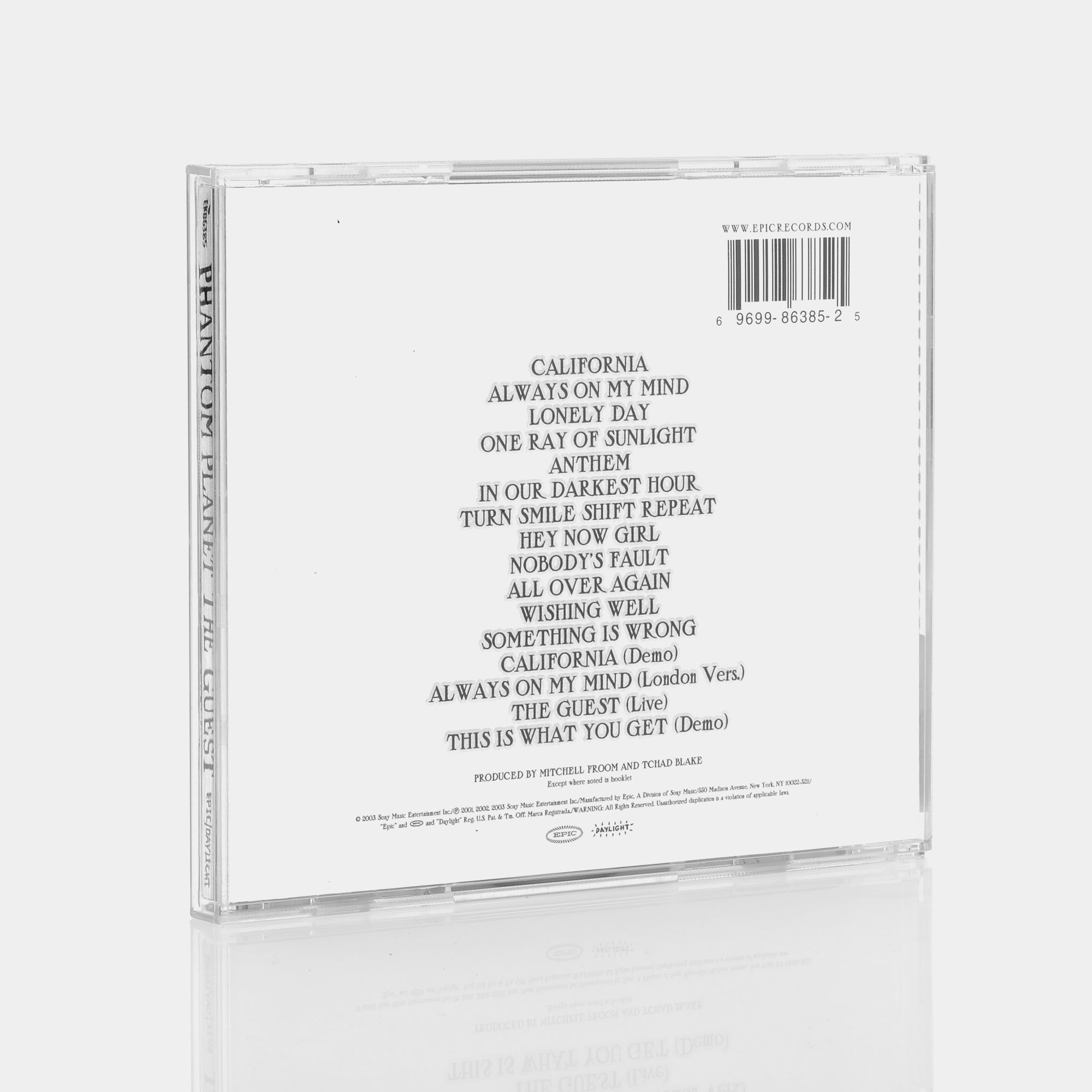 Phantom Planet - The Guest CD