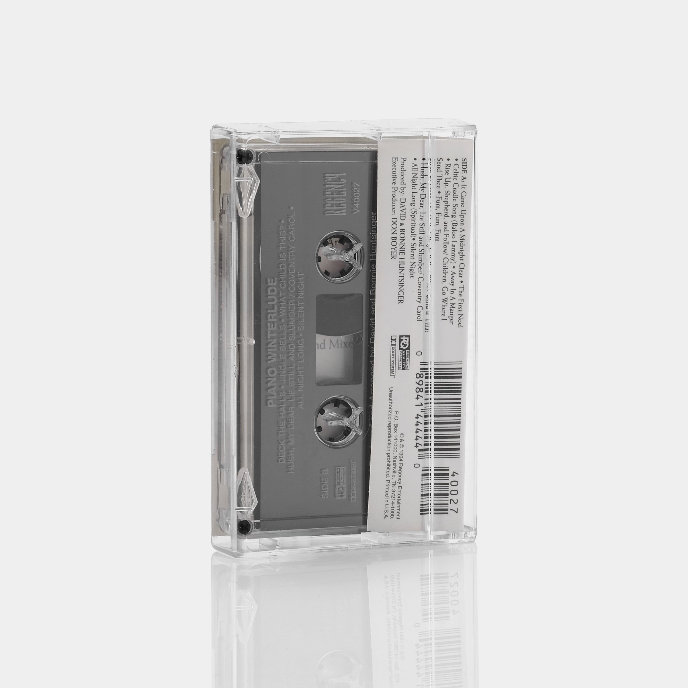 David Huntsinger - Piano Winterlude Cassette Tape