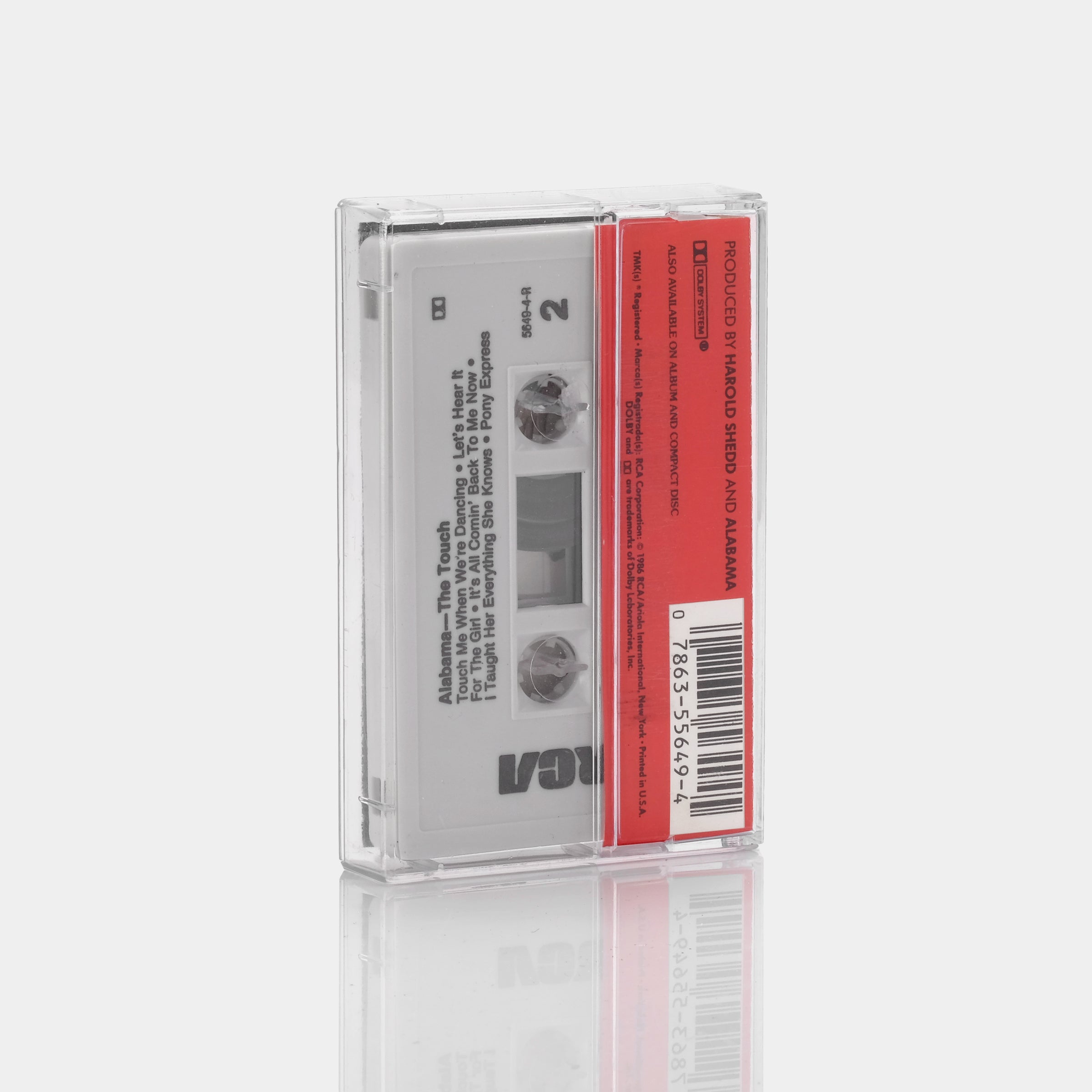 Alabama - The Touch Cassette Tape
