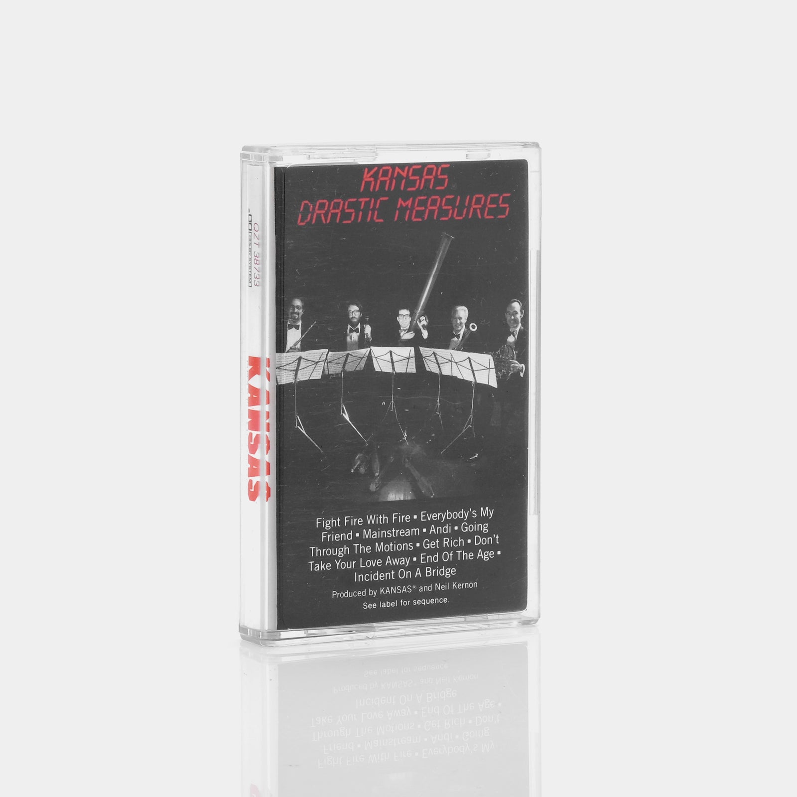 Kansas - Drastic Measures Cassette Tape
