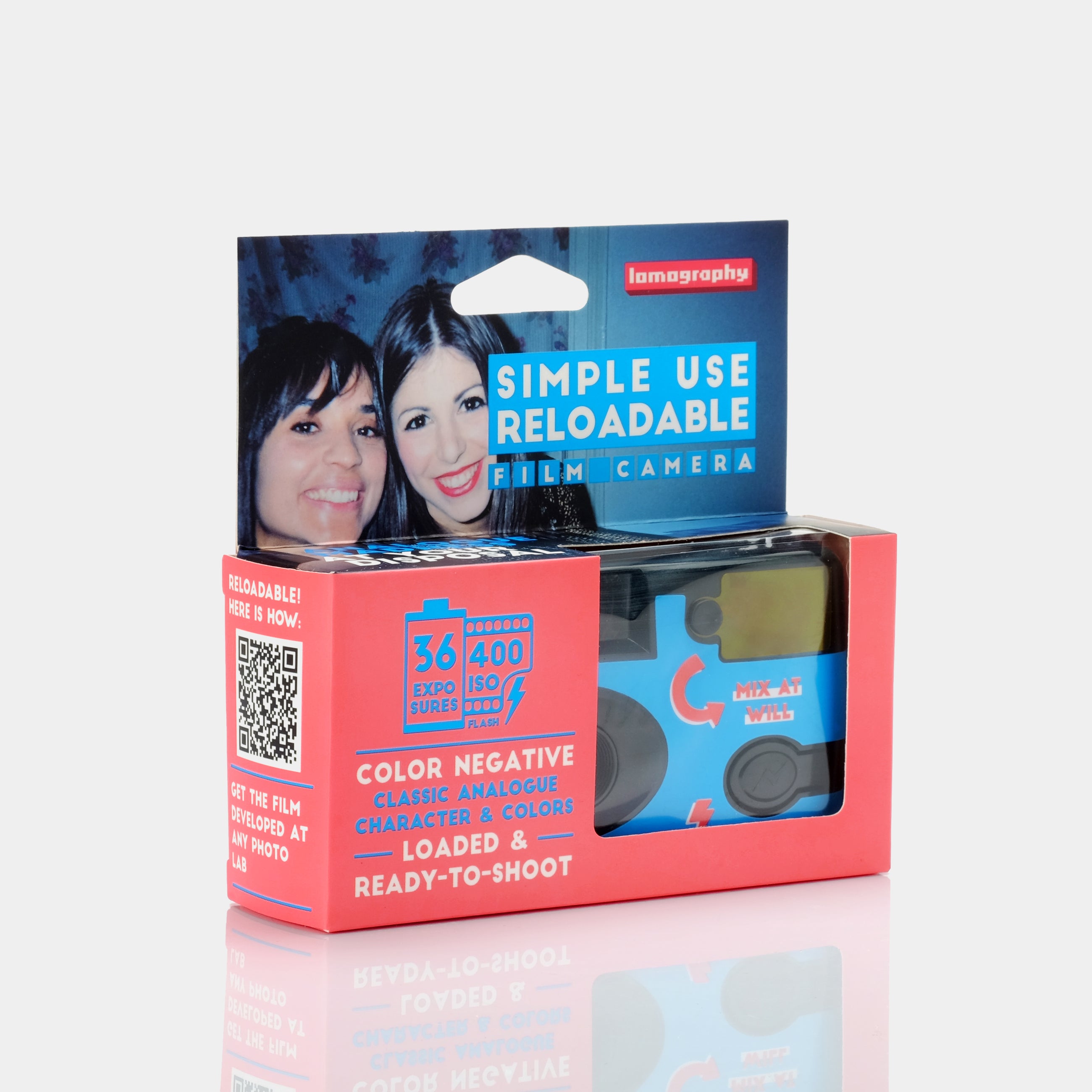 Lomography Color Negative Simple Use 35mm Point and Shoot Film Camera