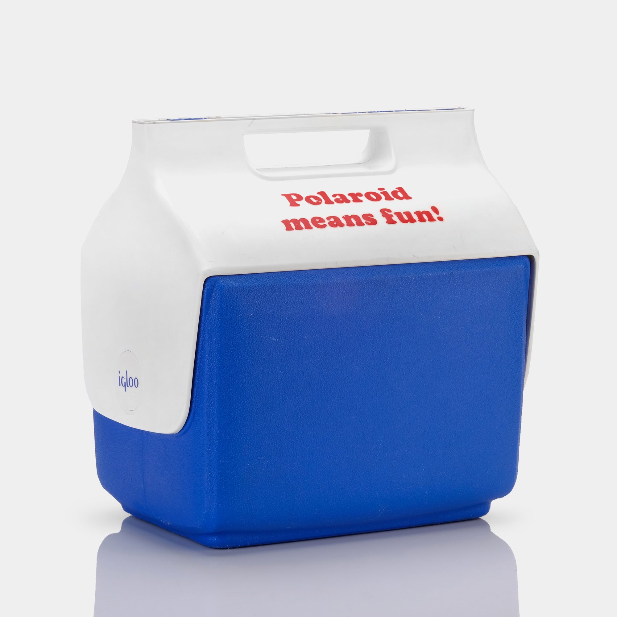 Vintage Igloo "Polaroid Means Fun!" Film Cooler