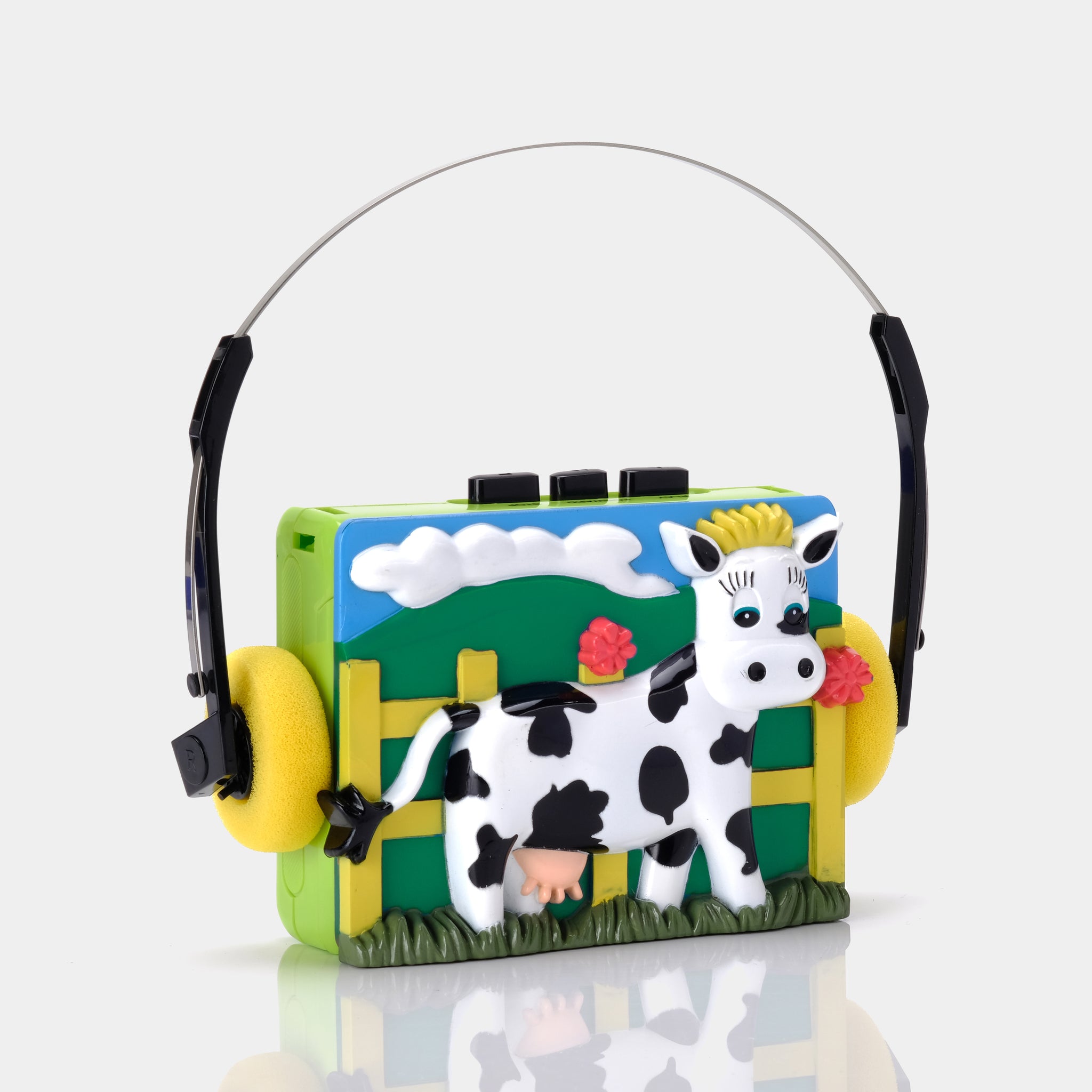 Radioshack "Cowsette" Stereo Portable Cassette Player