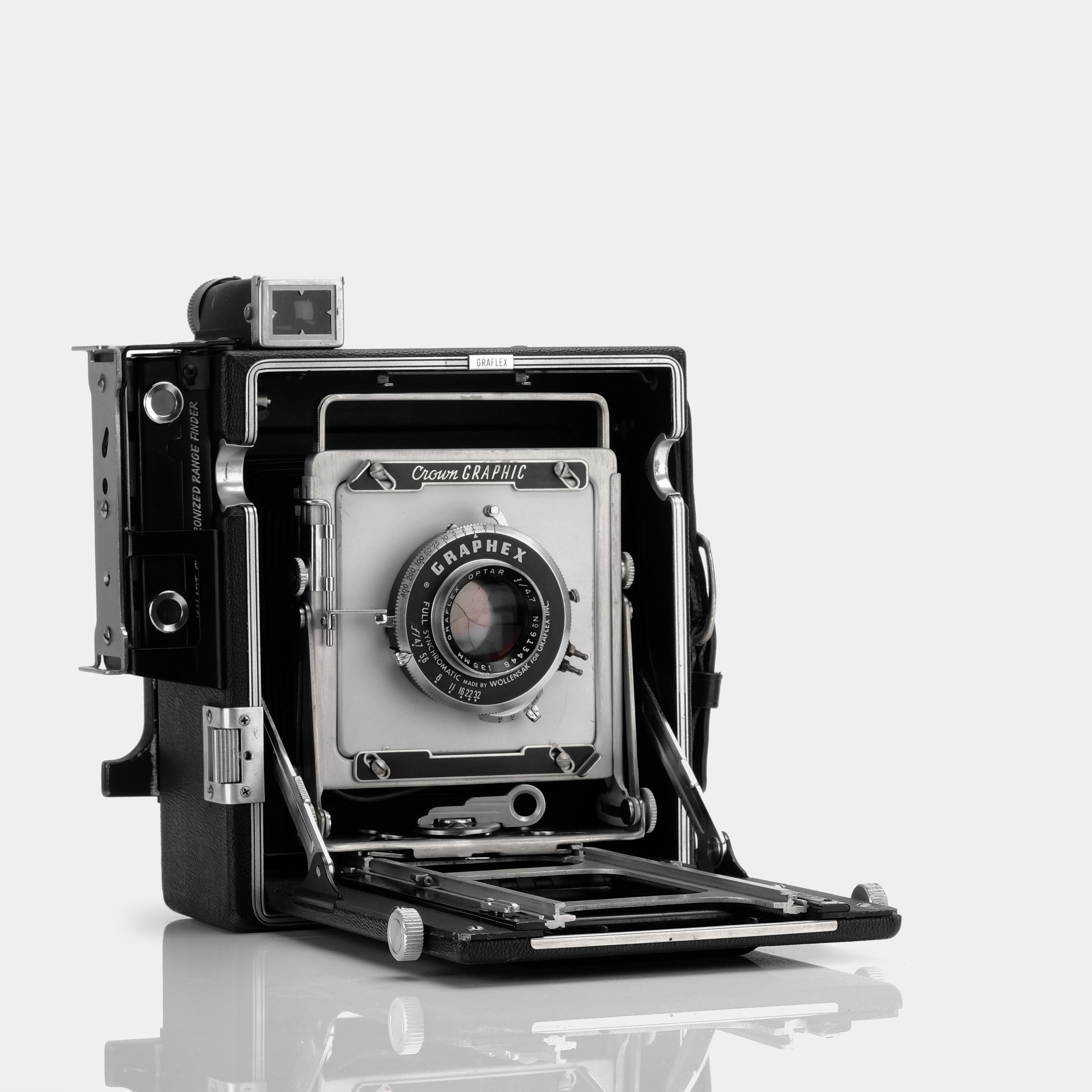 Graflex Pacemaker Crown Graphic 4x5 Large Format Film Camera