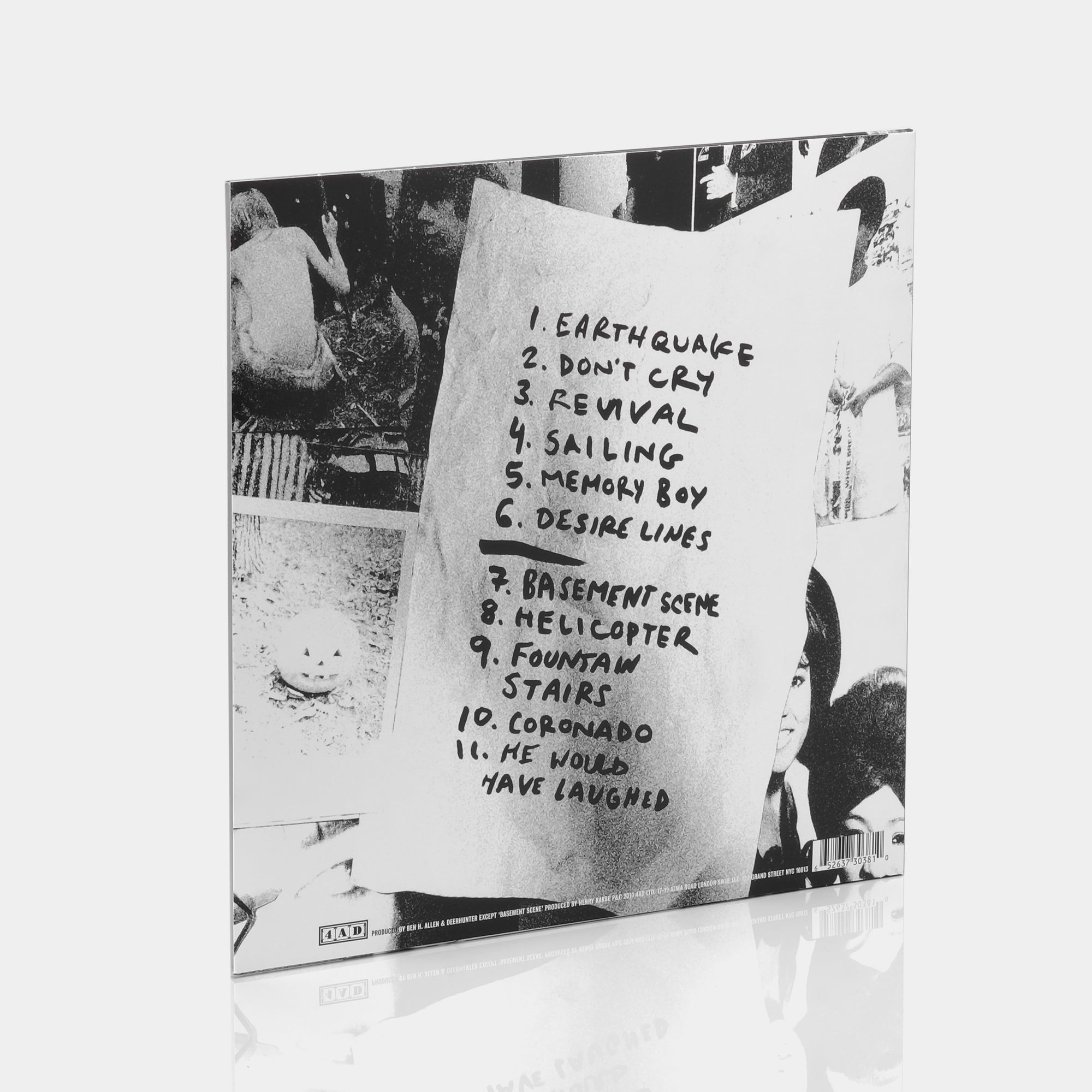 Deerhunter - Halcyon Digest LP White Vinyl Record