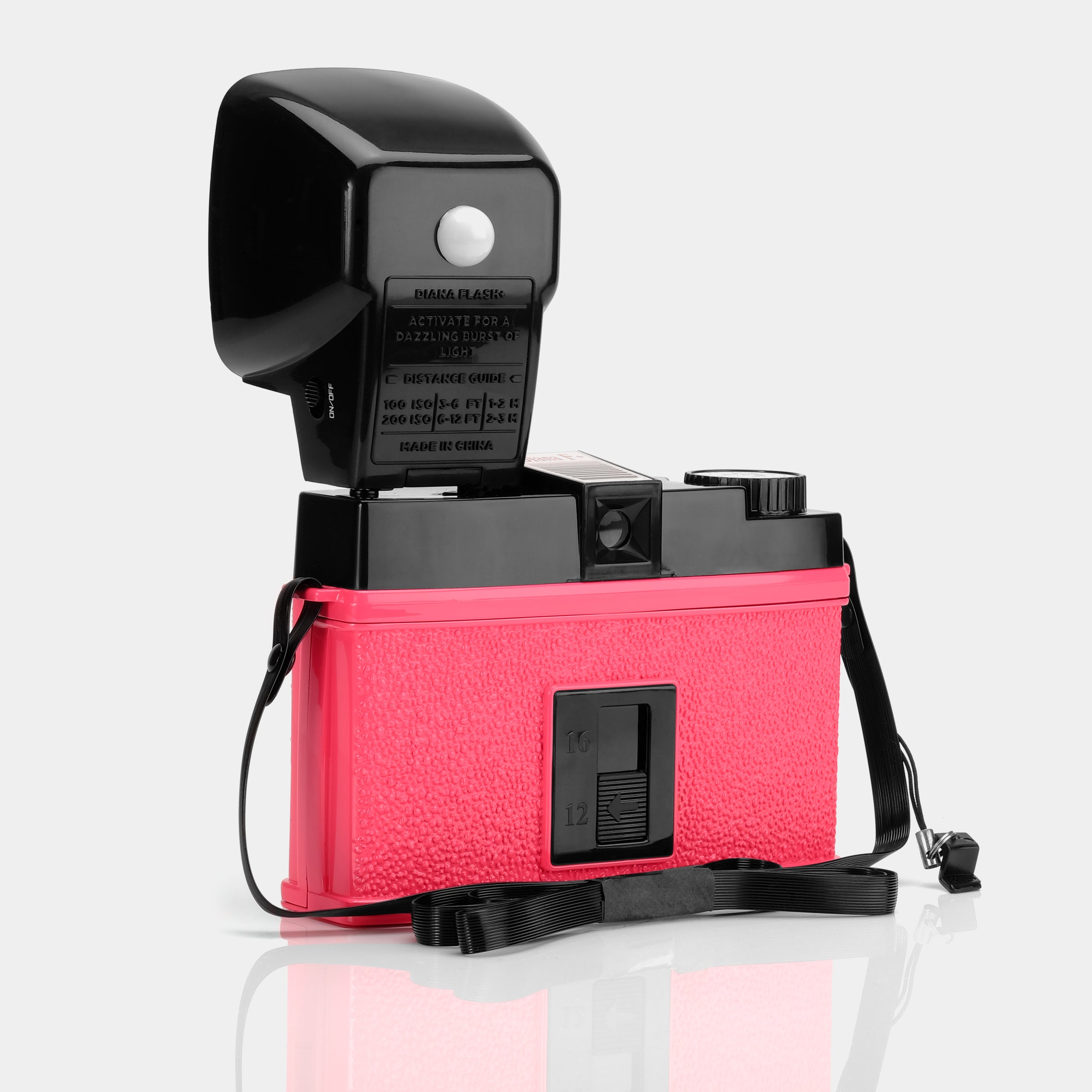 Diana F+ (Mr. Pink Edition) 120 Film Camera with Flash