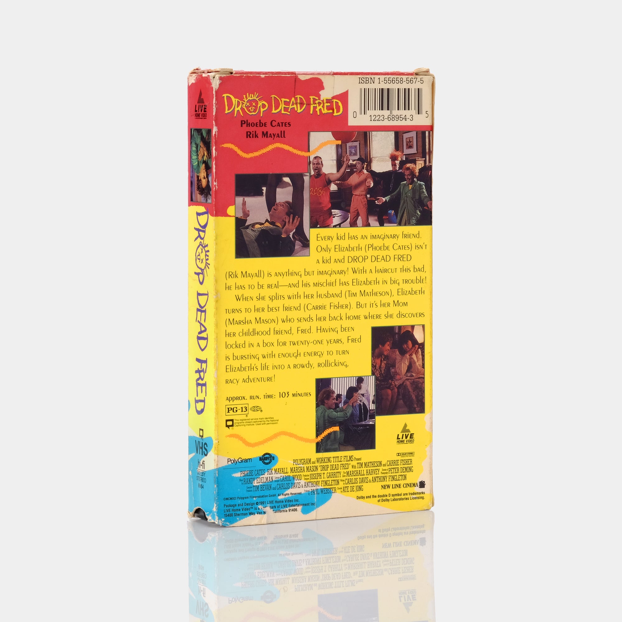 Drop Dead Fred VHS Tape