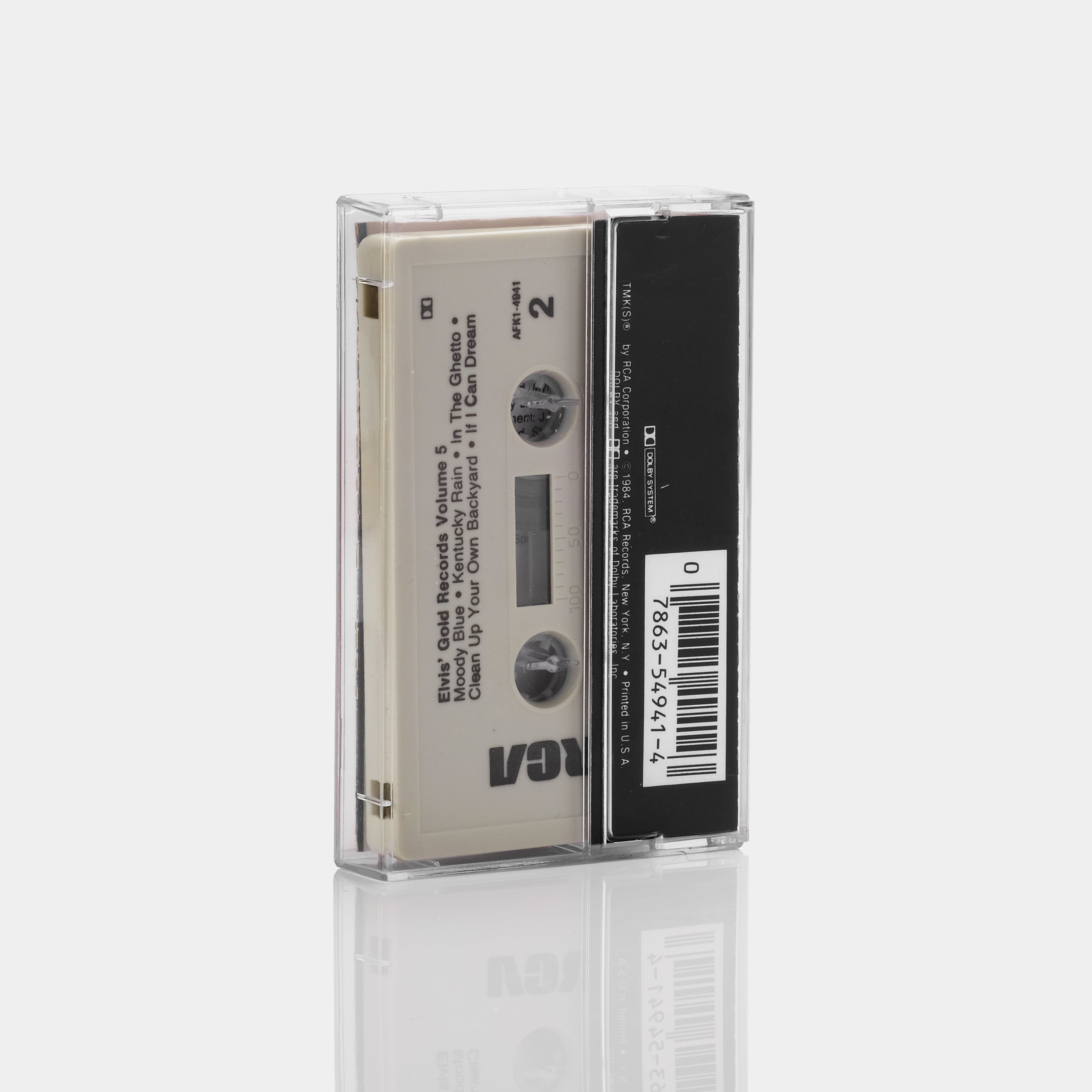 Elvis Presley - Elvis' Gold Records Volume 5 Cassette Tape