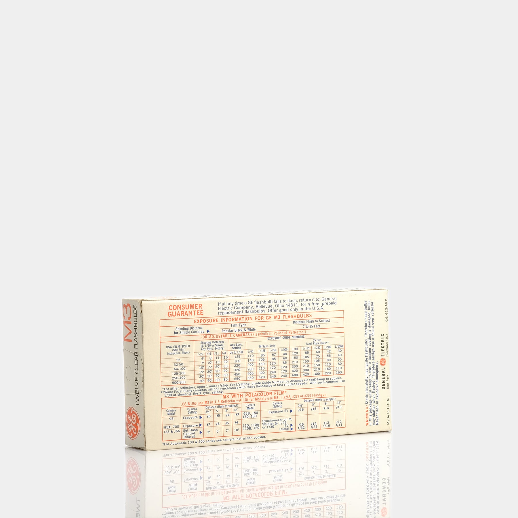 M3 Packfilm Flash Bulbs
