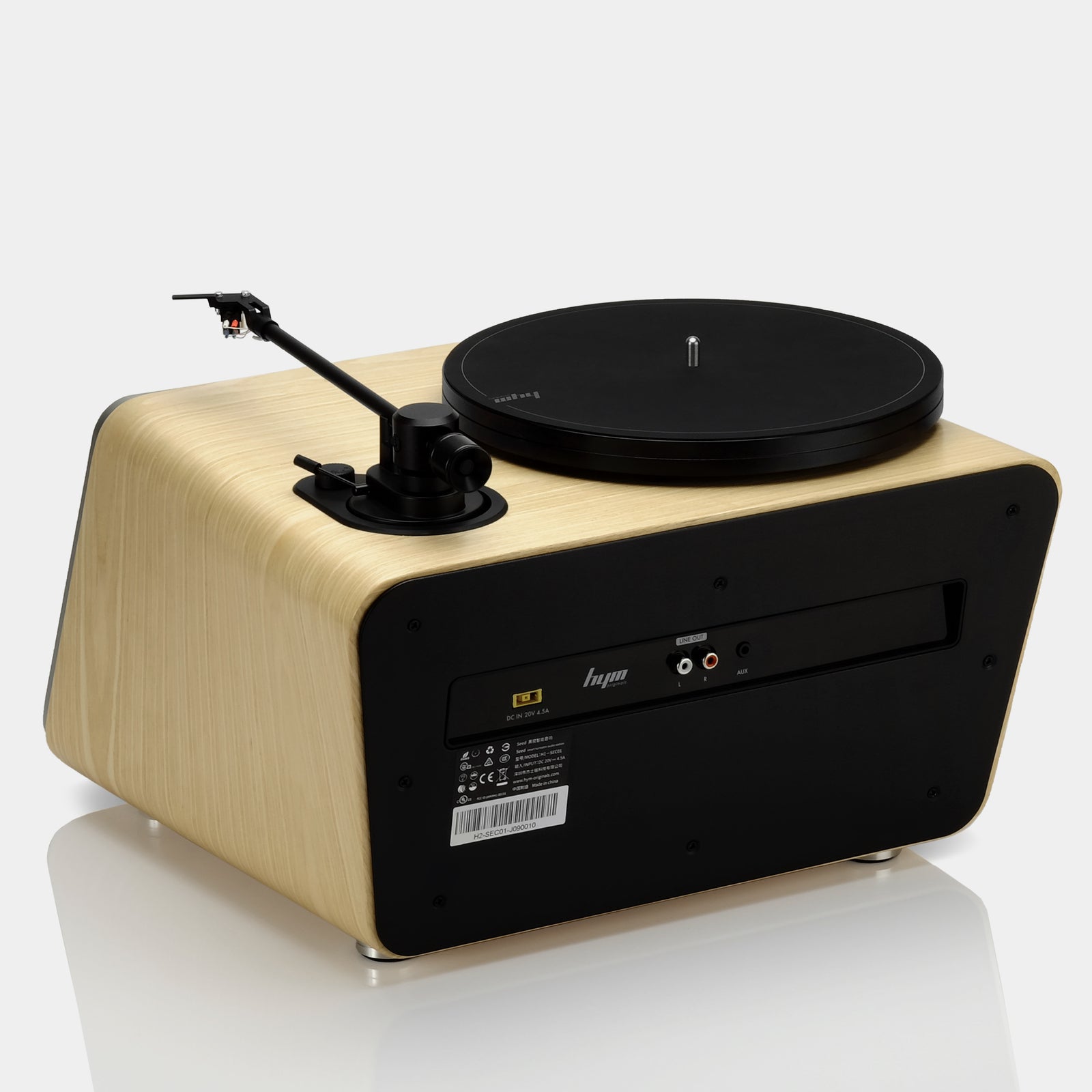 HYM Originals SEED White Oak Turntable