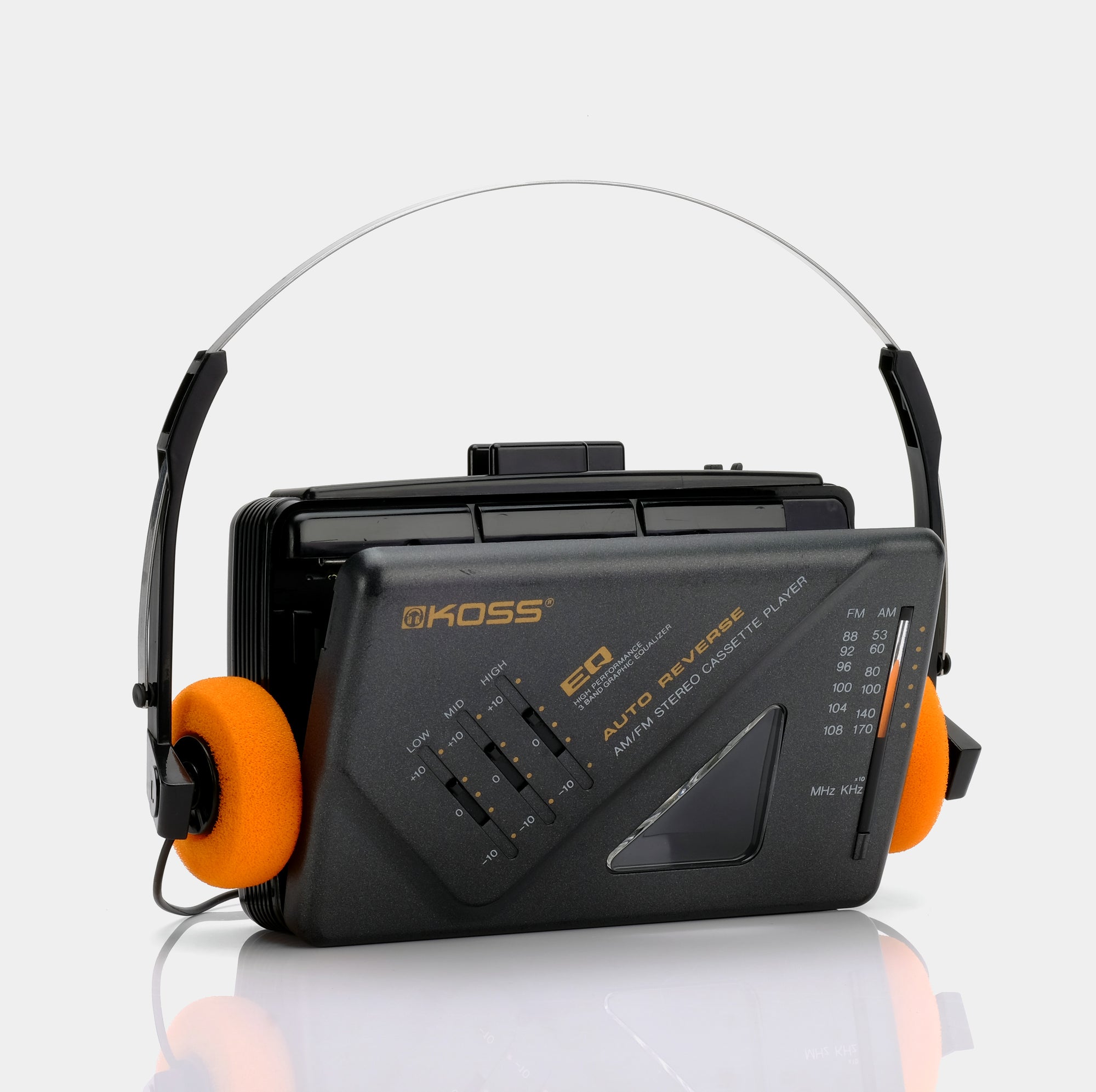 Koss Auto Reverse AM/FM Portable Cassette Player