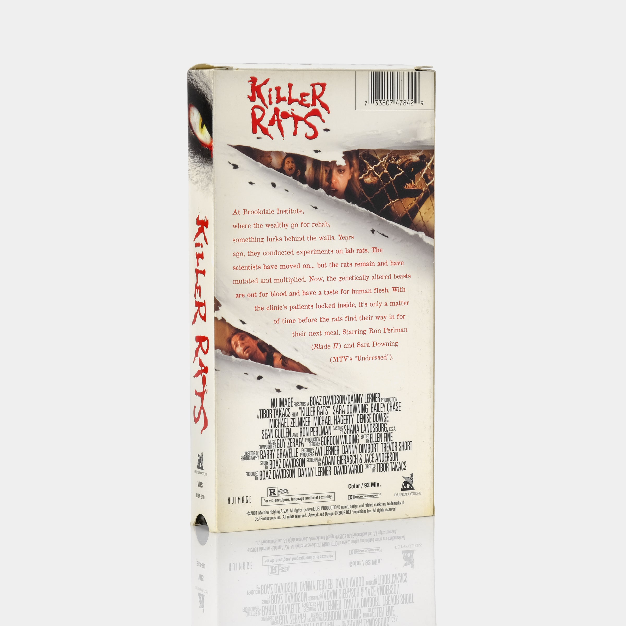 Killer Rats VHS Tape