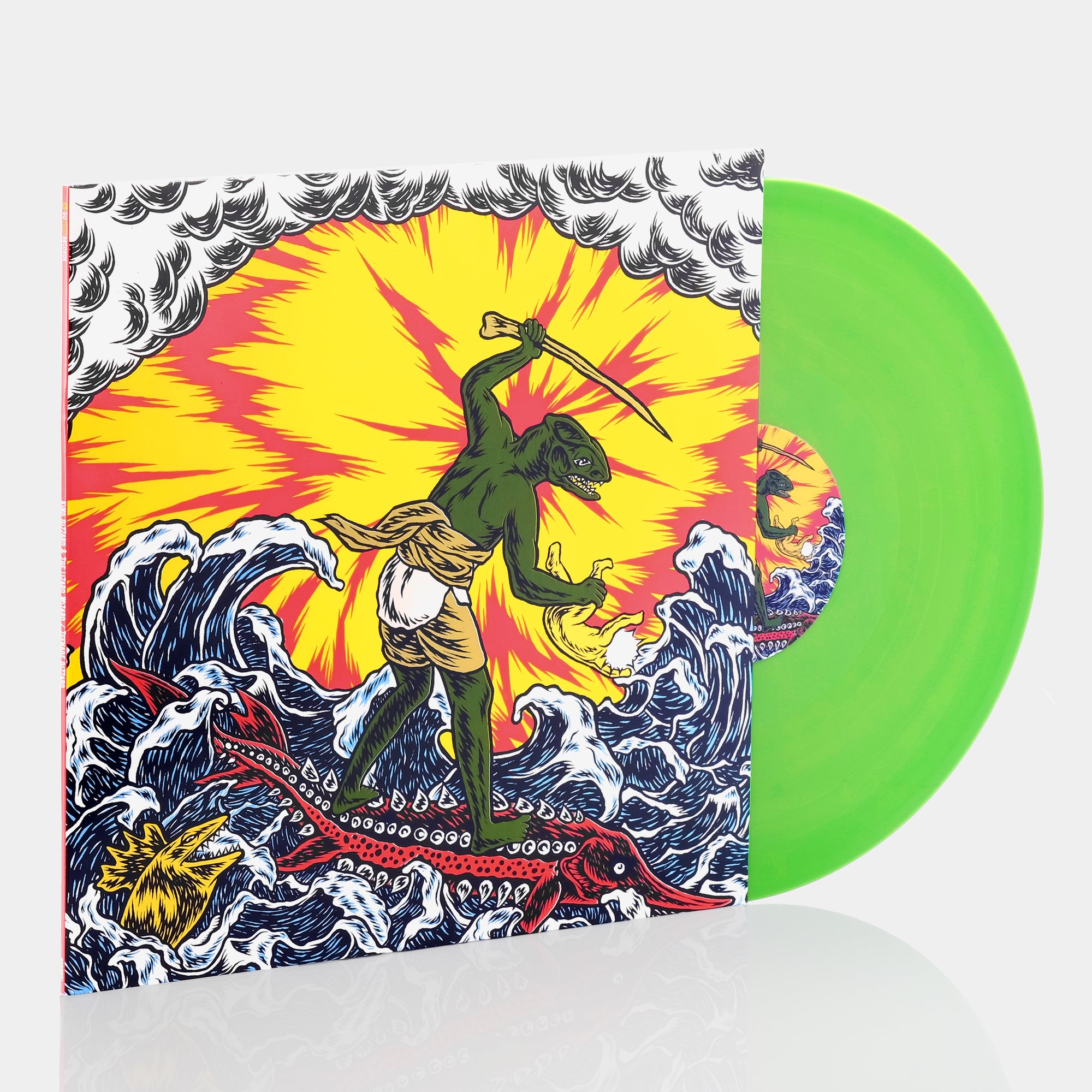 King Gizzard And The Lizard Wizard - Teenage Gizzard LP Green Vinyl Re