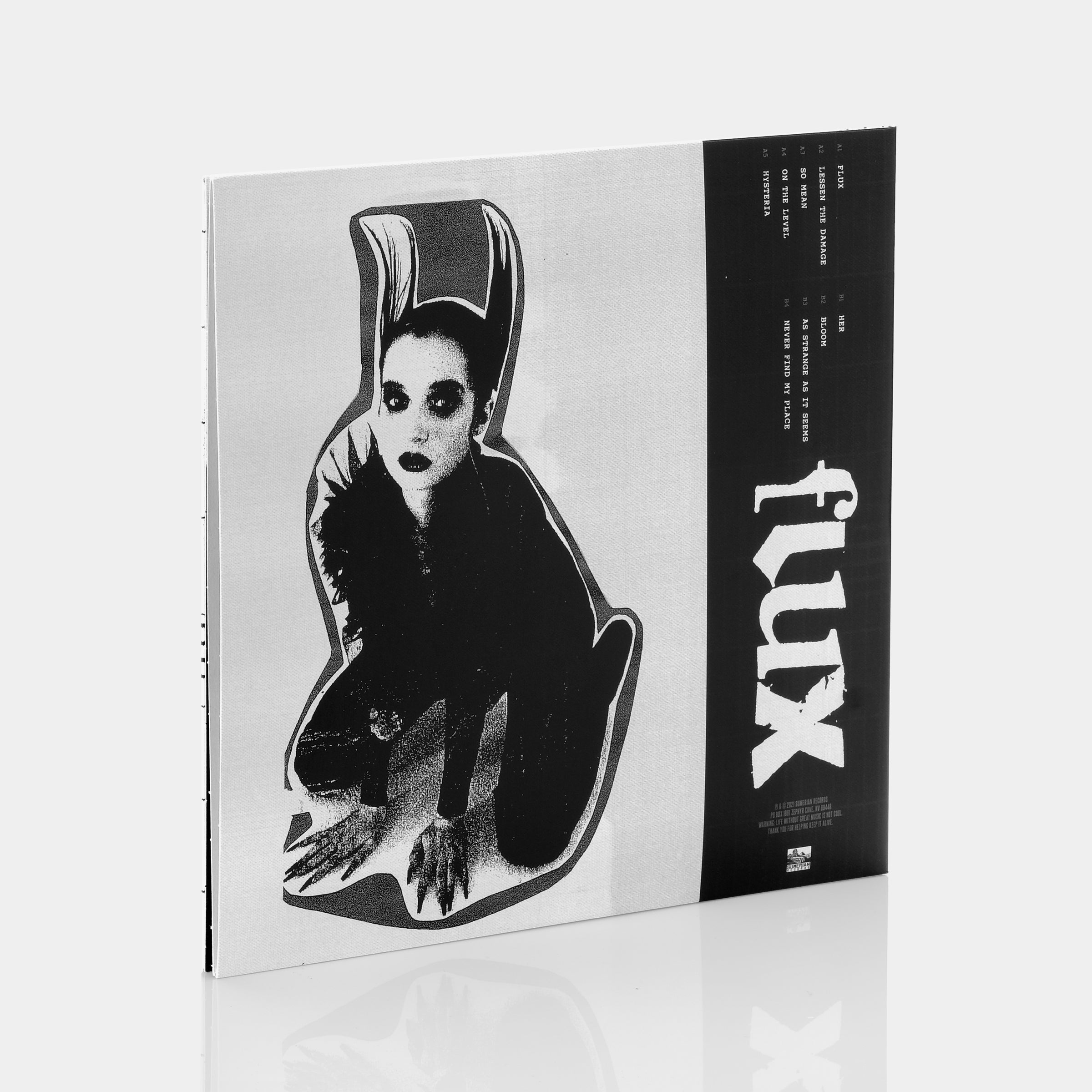 Poppy - Flux LP Black & Blue Vinyl Record