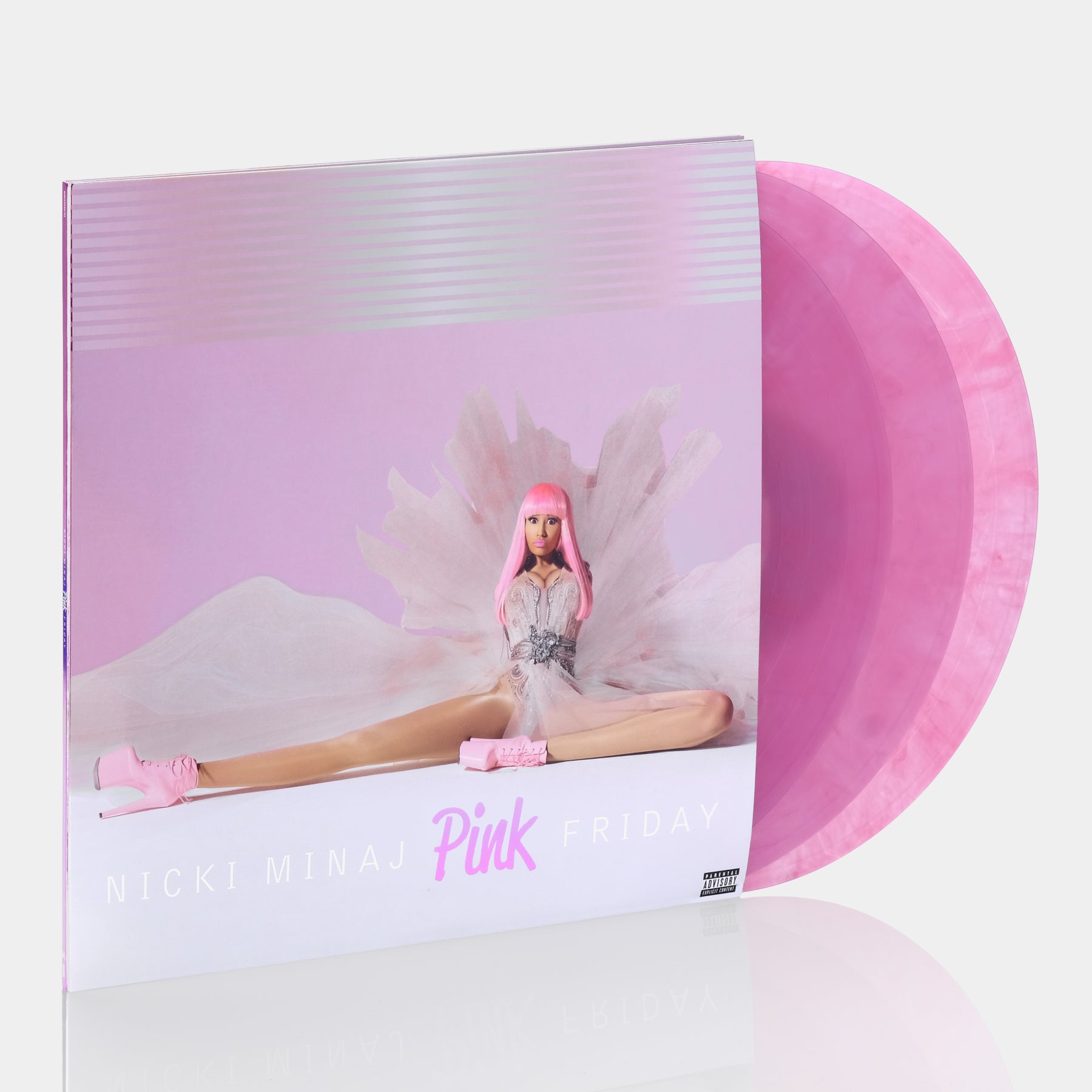 Nicki Minaj - Pink Friday (Deluxe Edition) 3xLP Pink Swirl Vinyl Recor