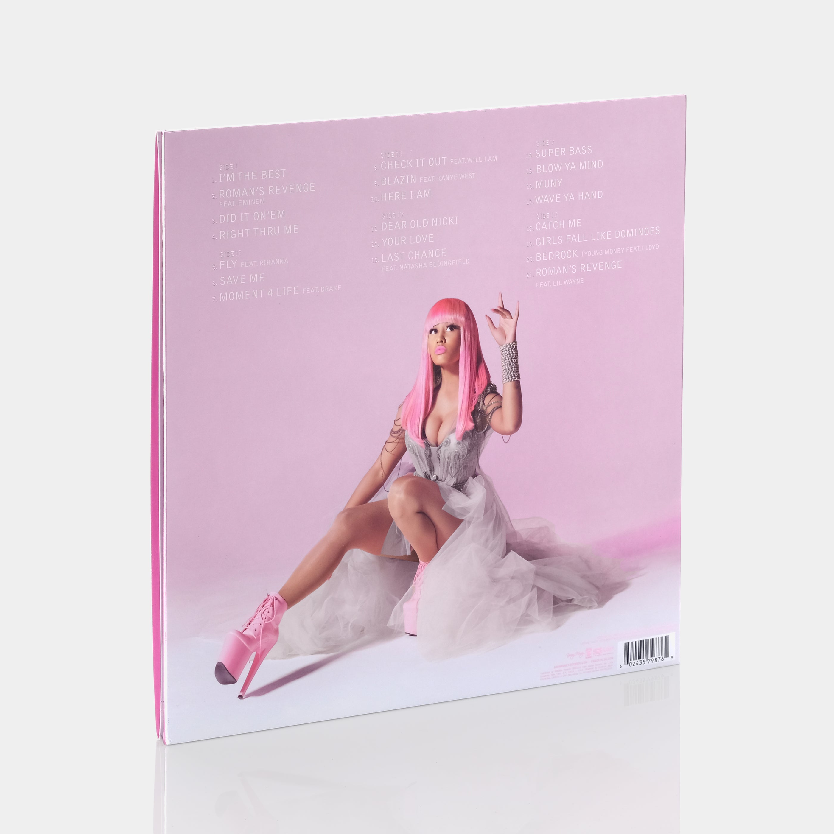 Nicki Minaj - Pink Friday (Deluxe Edition) 3xLP Pink Swirl Vinyl Recor