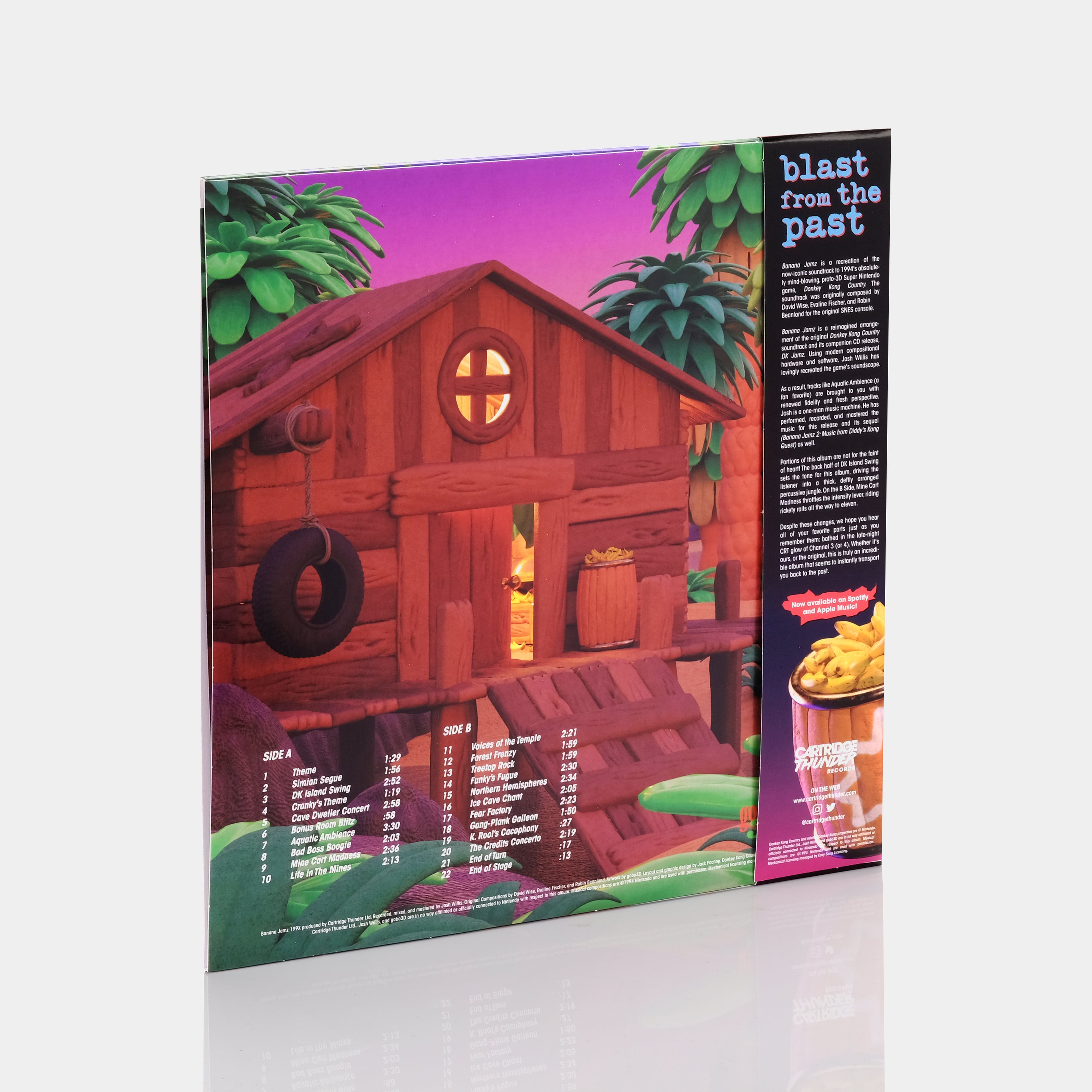 Josh Willis - Banana Jamz (Music from Donkey Kong Country) LP Turquois