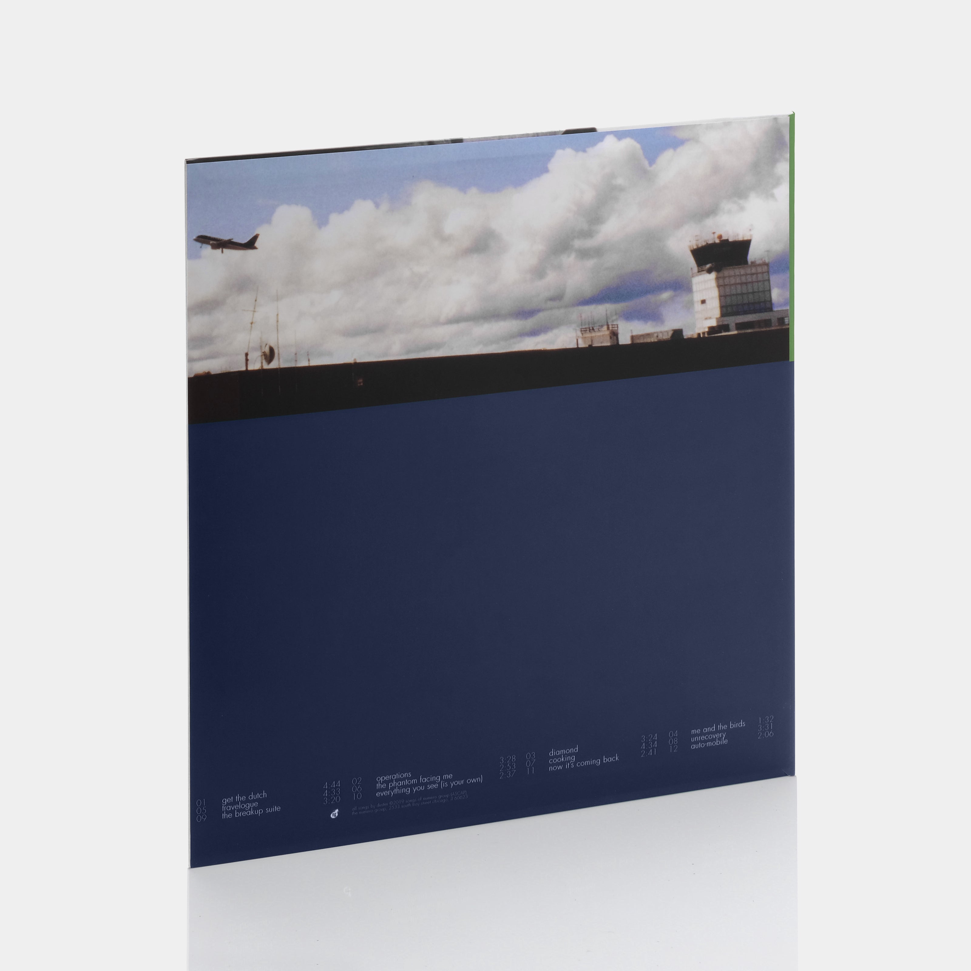 Duster - Contemporary Movement LP Blue In Black Swirl Vinyl Record