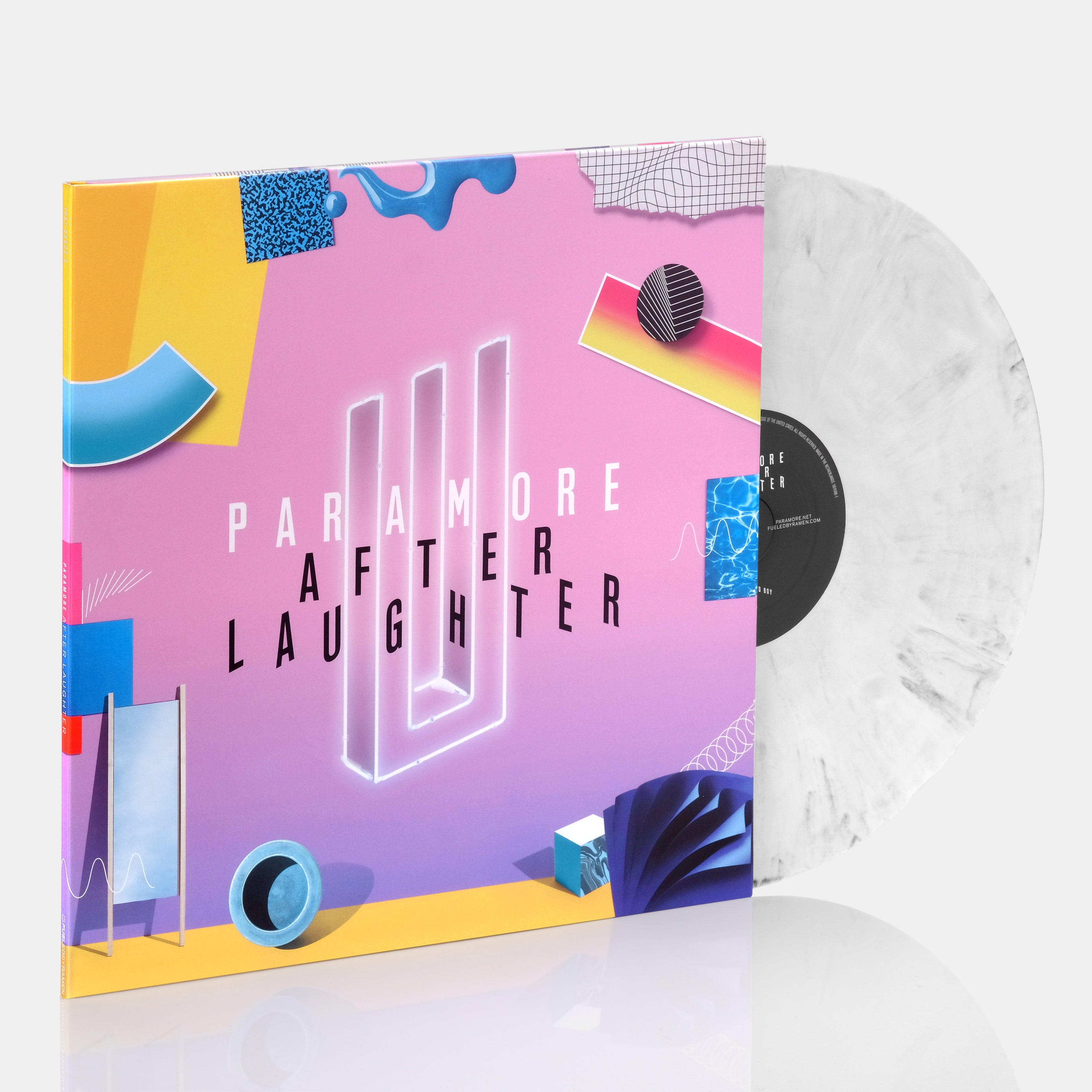 Paramore After Laughter LP Black And White Marble Vinyl Record paramore-after-laughter-lp-black-and-white-marble-vinyl-record