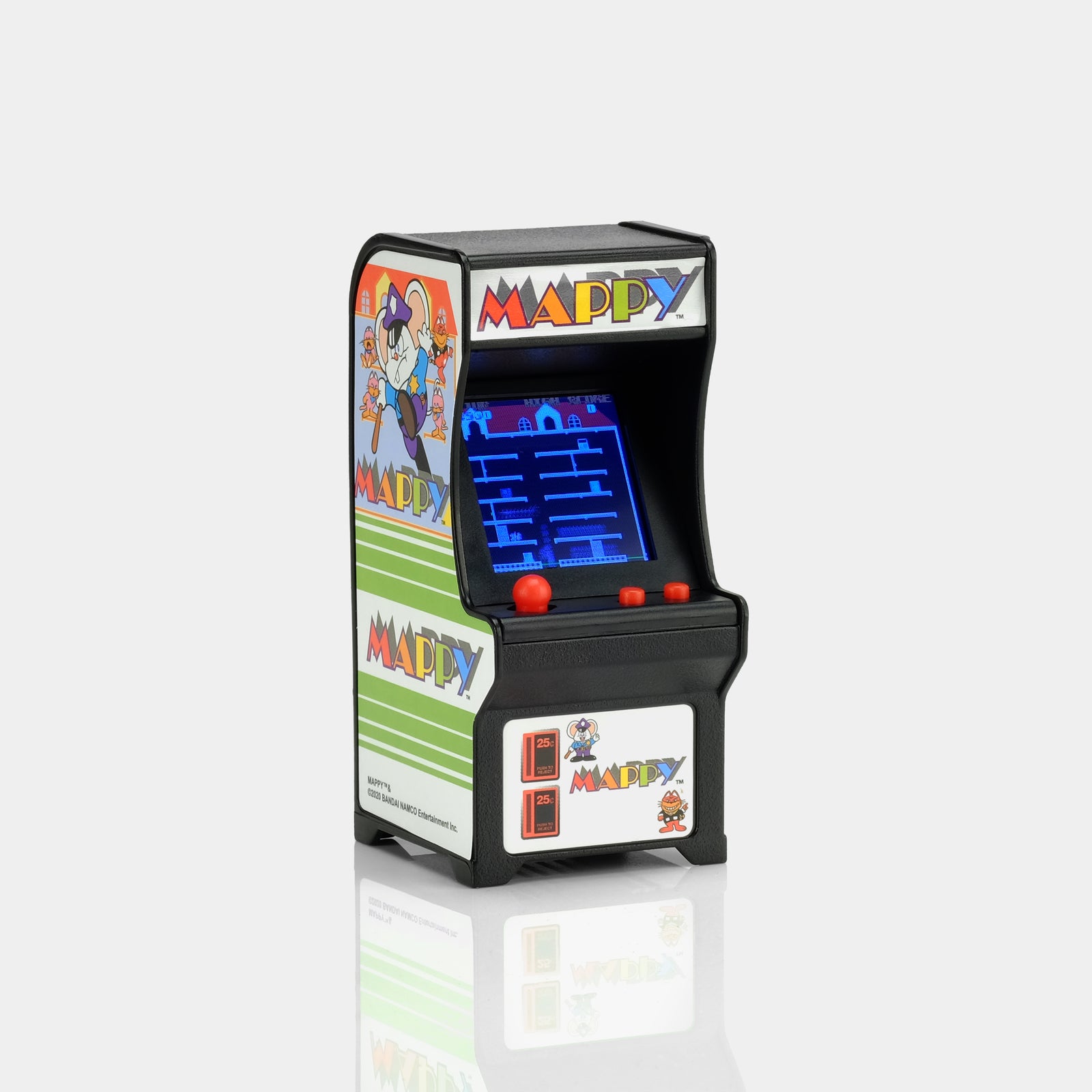 World's Smallest Tiny Arcade Mappy Game Keychain